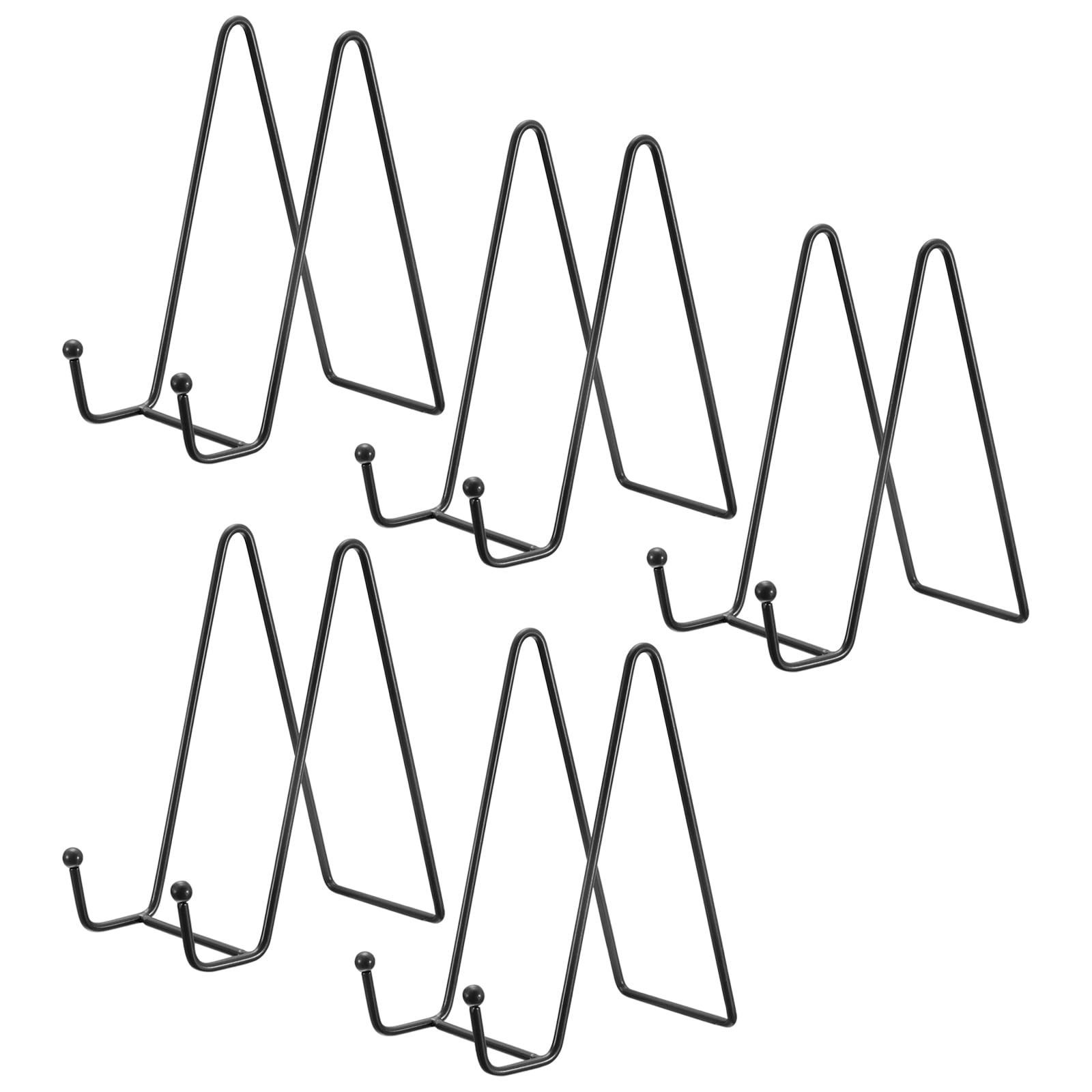 Uxcell 5Pack 7.5Inch Plate Stand for Display Iron Easel Plate Holder ...