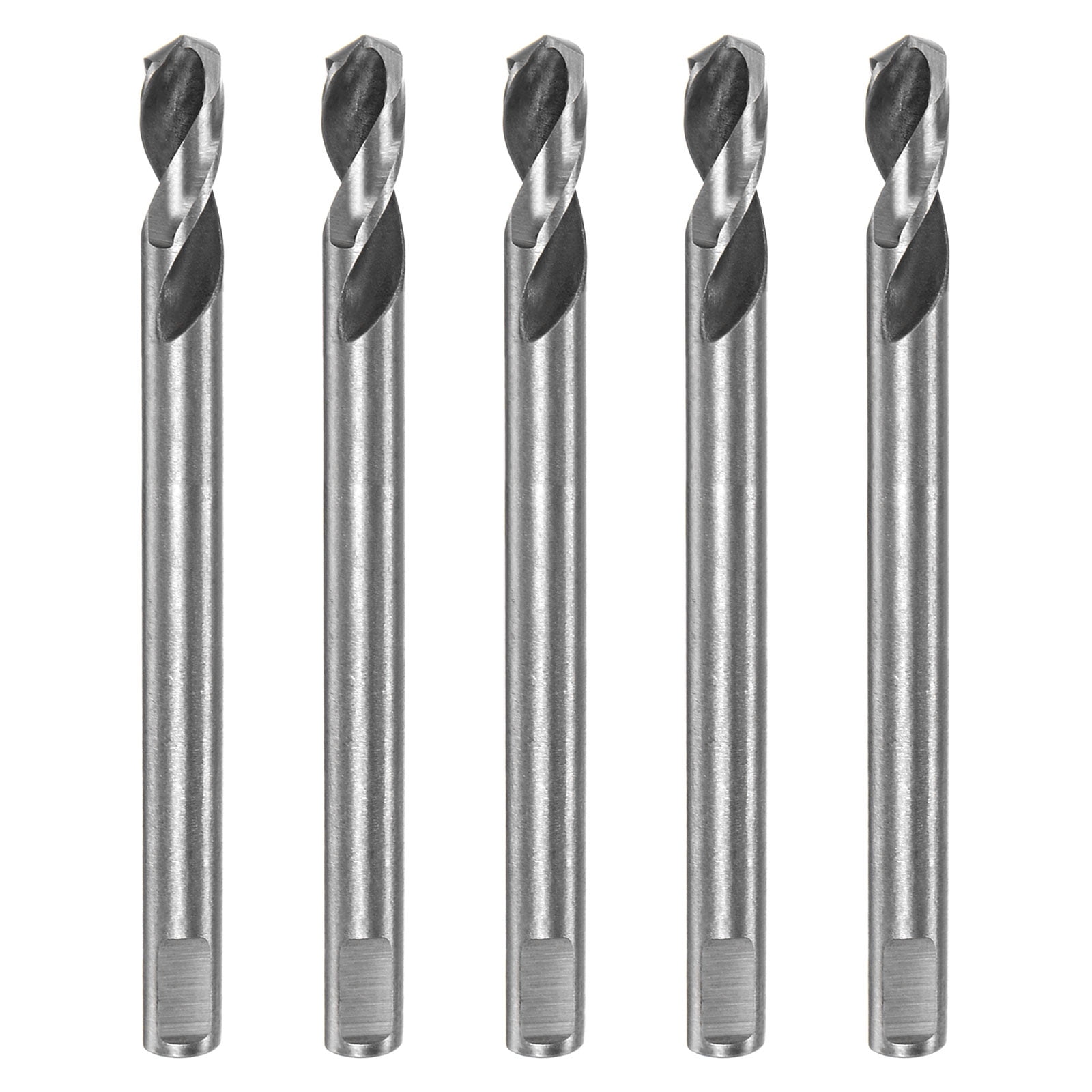 Uxcell 5Pack High-speed Steel Drill Bits, 6mmx80mm for Hole Saws Arbor ...