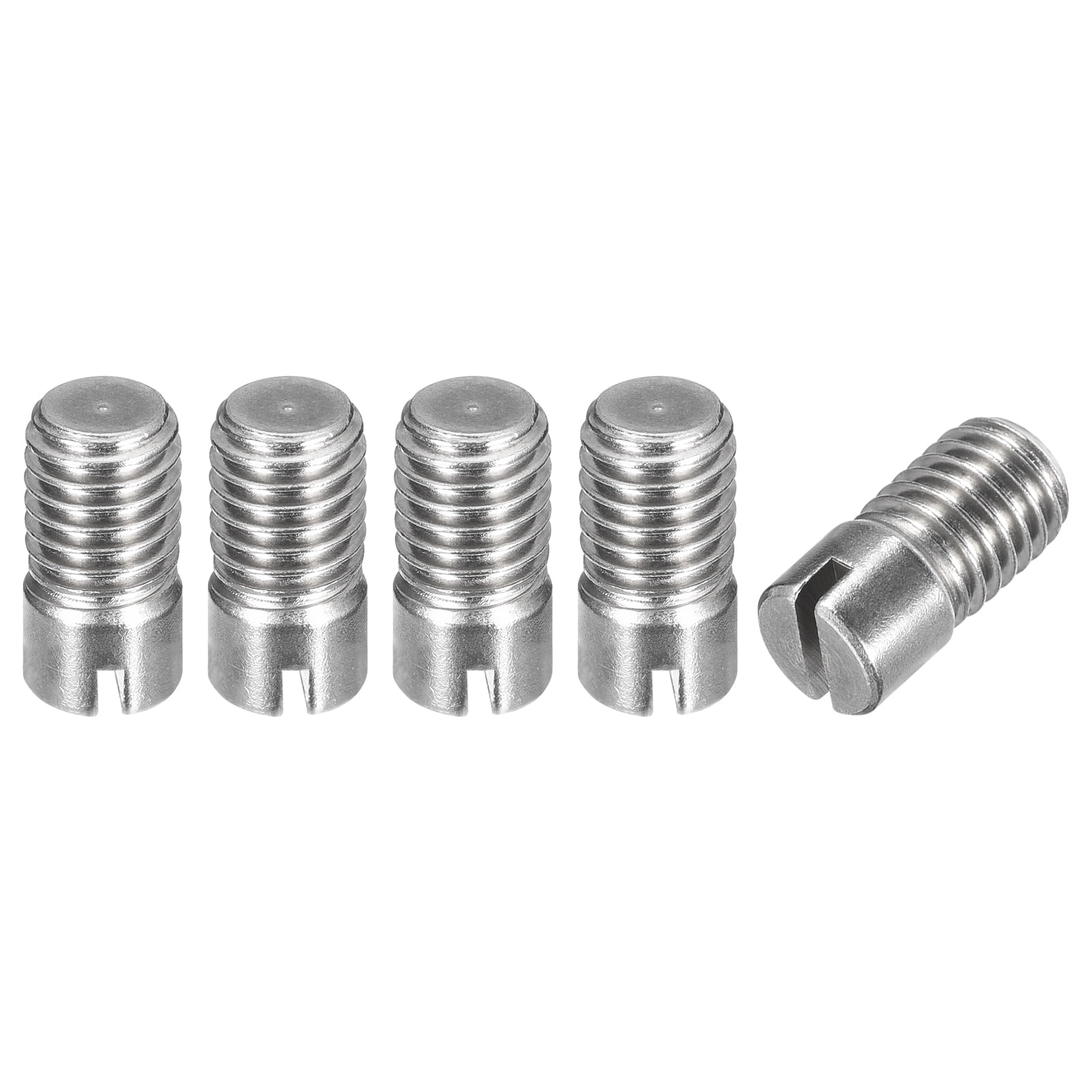 Uxcell 5 pack M10 x 20mm Slotted Cylindrical Pin 304 Stainless Steel ...