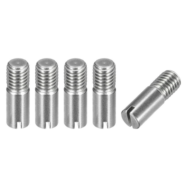 Uxcell 5Pack M10 x 30mm Slotted Cylindrical Pin 304 Stainless Steel ...