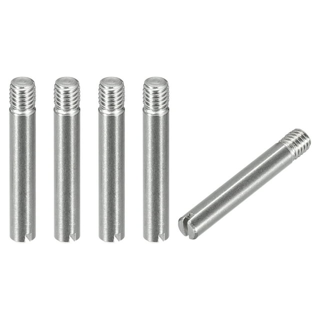 Uxcell 5Pack M3 x 20mm Slotted Cylindrical Pin 304 Stainless Steel ...
