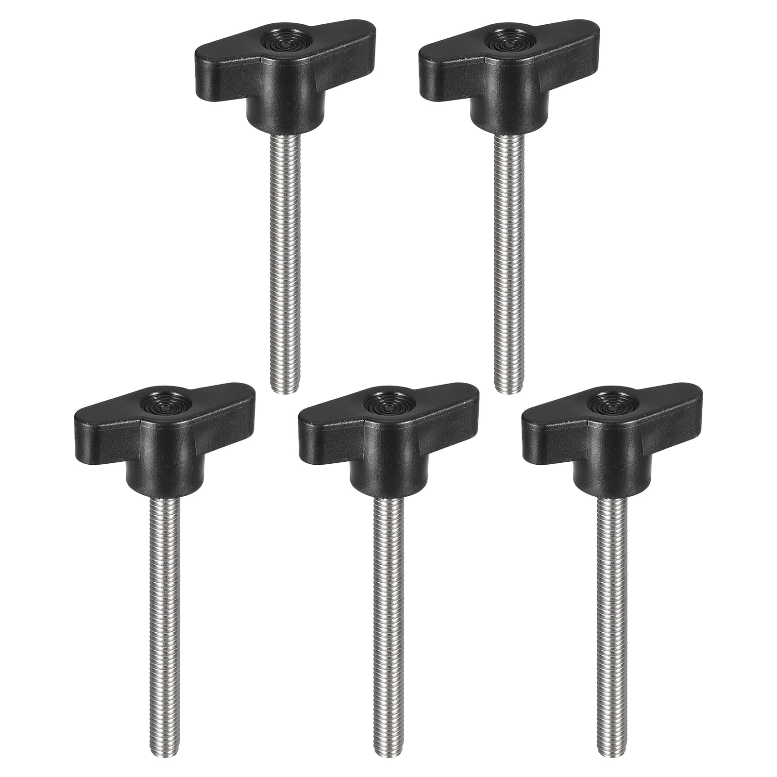 Uxcell 5Pack Metric 304 Stainless Steel Clamping Screw Knob T Shaped ...