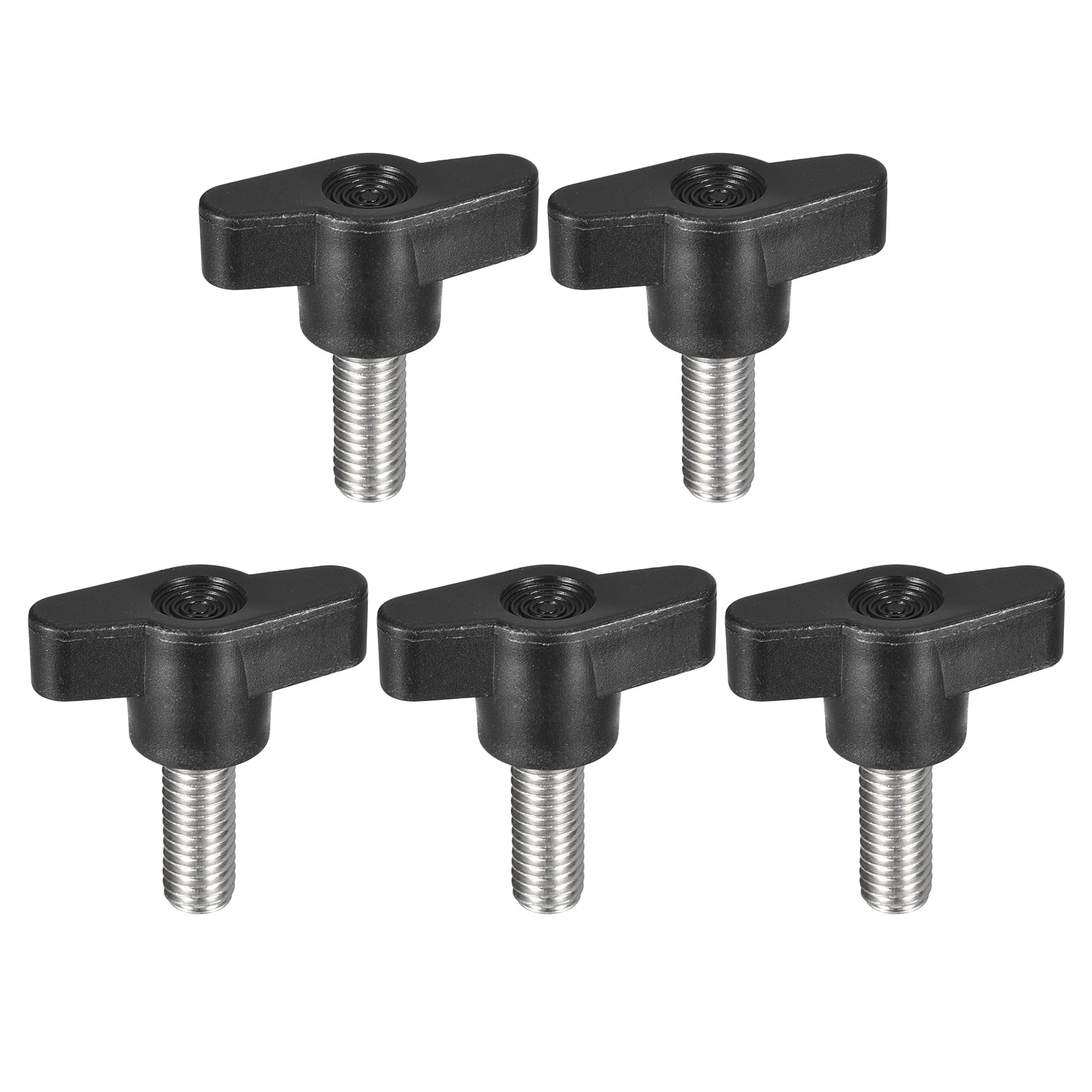 Uxcell 5Pack Metric 304 Stainless Steel Clamping Screw Knob T Shaped ...