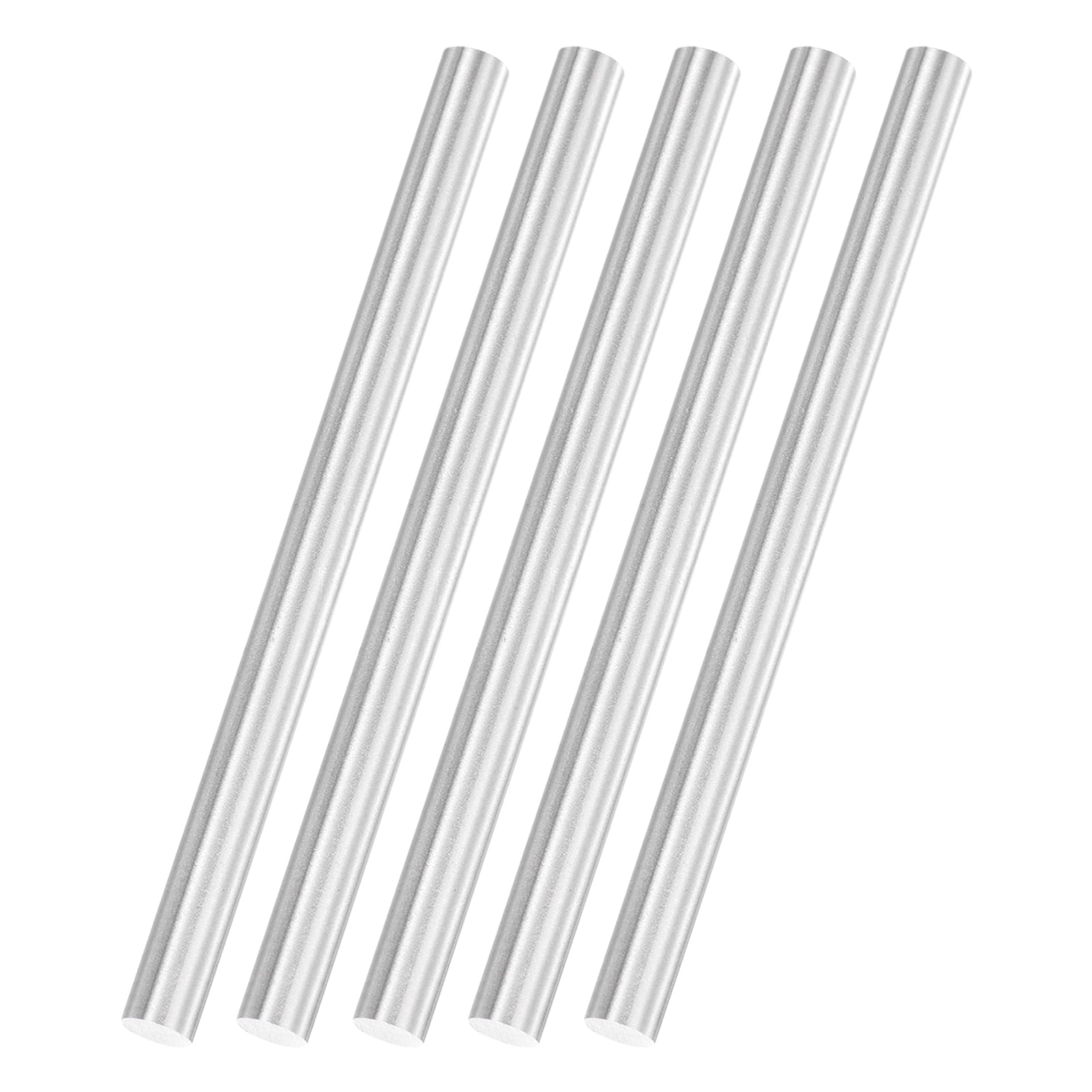 Uxcell 5Pack Round Steel Rods, 6.8mm x 100mm SKD11 Steel Solid Lathe ...