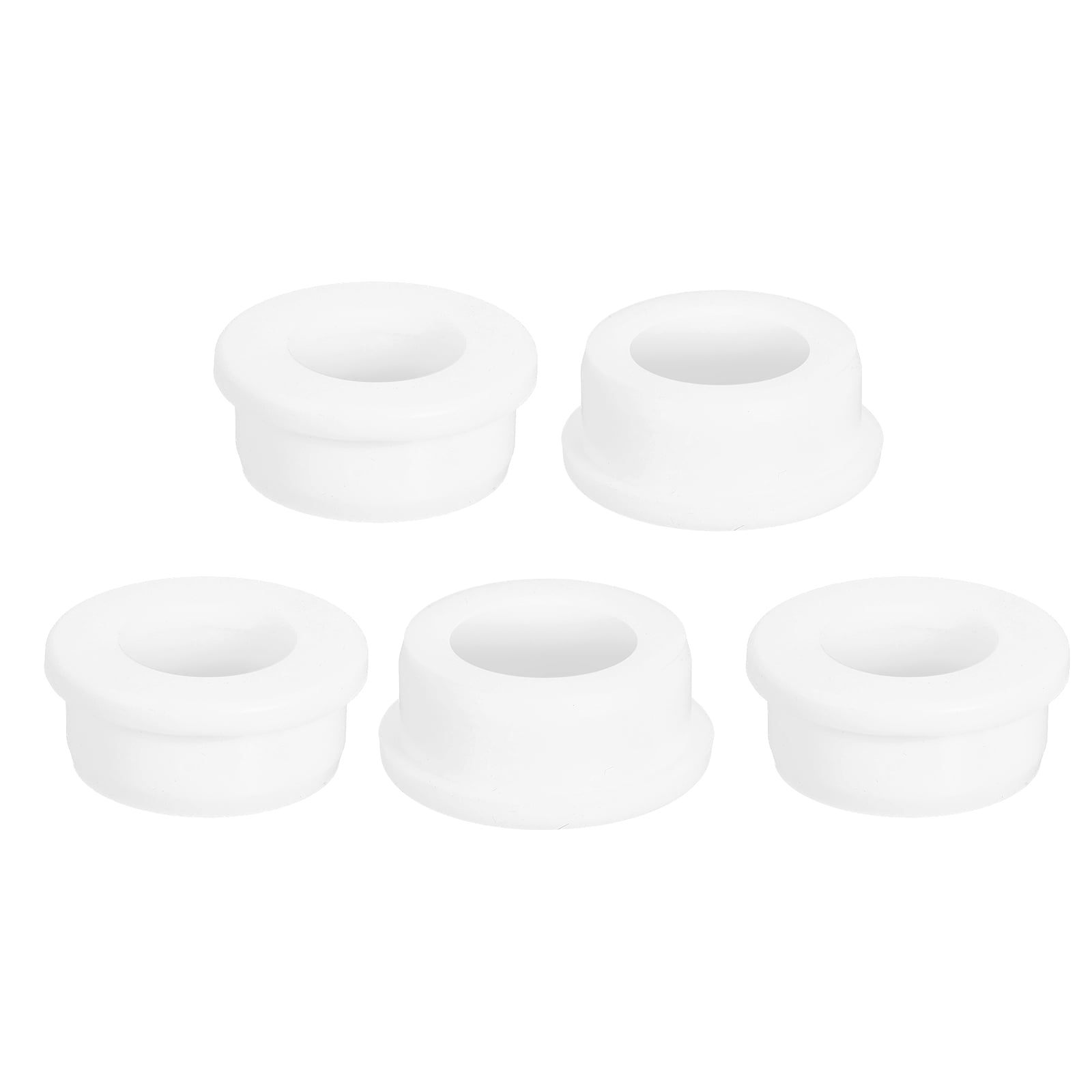 Uxcell 5Pack Rubber Grommets 32mm Drill Hole, 22mm ID White Hole Plug ...