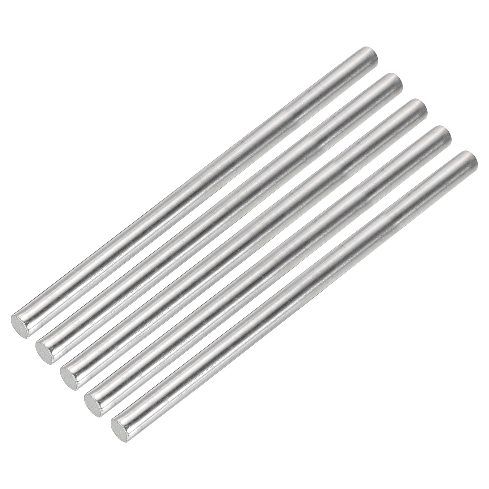 Uxcell 5Pcs 13mm x 305mm 304 Stainless Steel Rods, Round Metal Solid ...