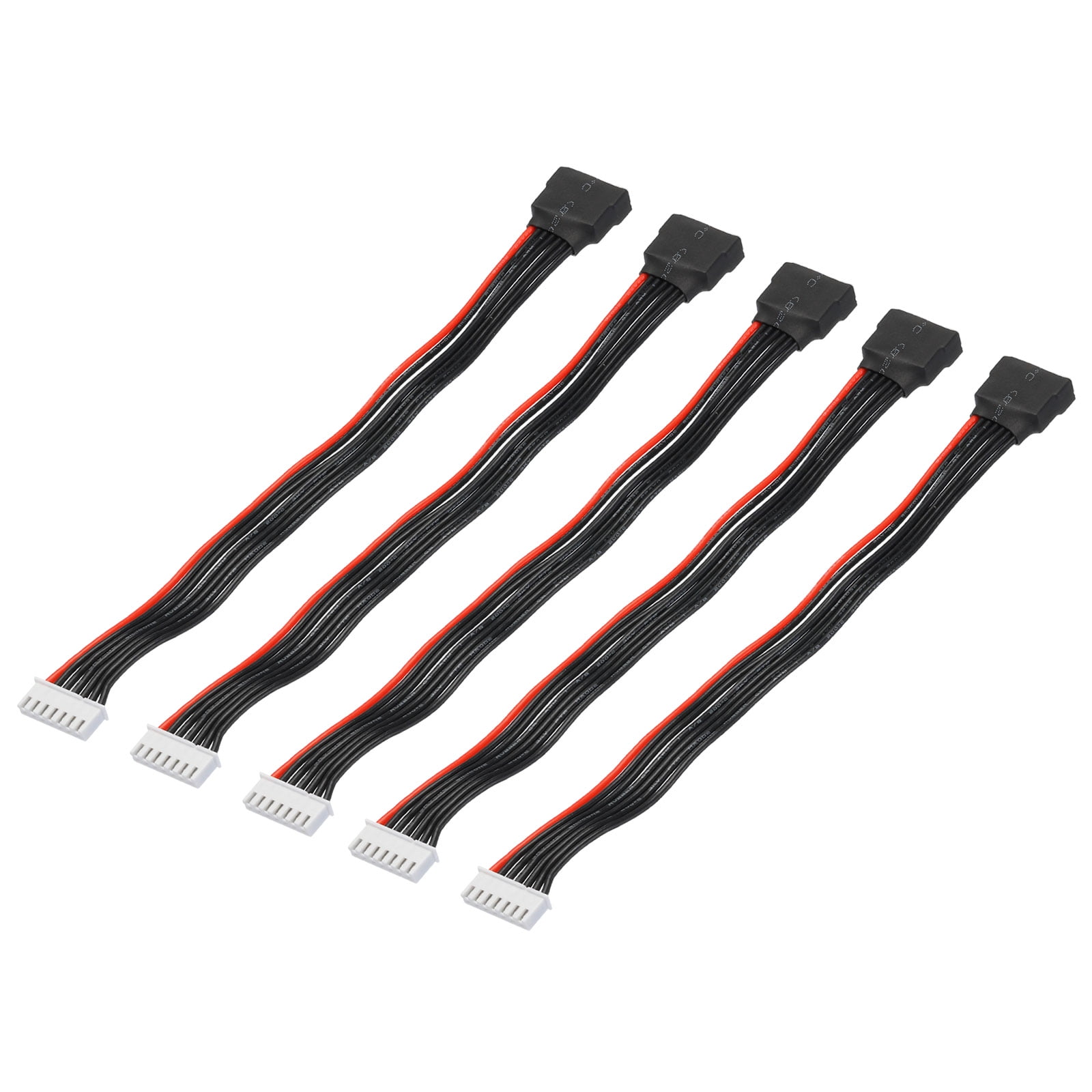 Uxcell 5Pcs 6S Balance Charger Cable 200mm 22AWG Lipo Balance Wire ...