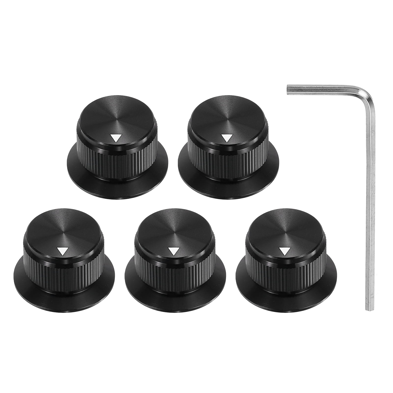 Aluminium Potentiometer Knobs Volume Tone Control Top Hat Knob for ...