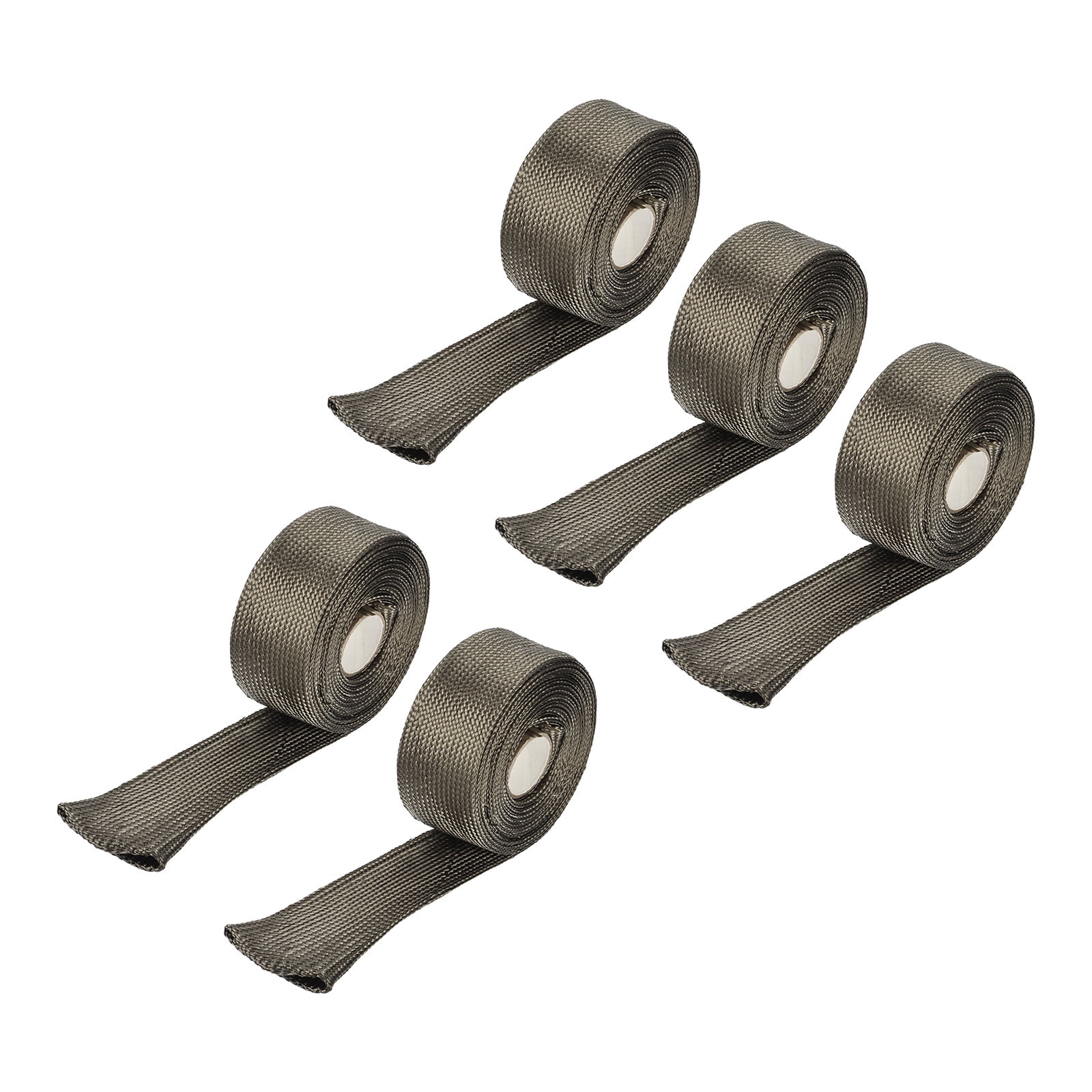 Uxcell 5Pcs Heat Shield Sleeve 1" ID 10Ft Fuel Line Heat Shield Sleeve ...