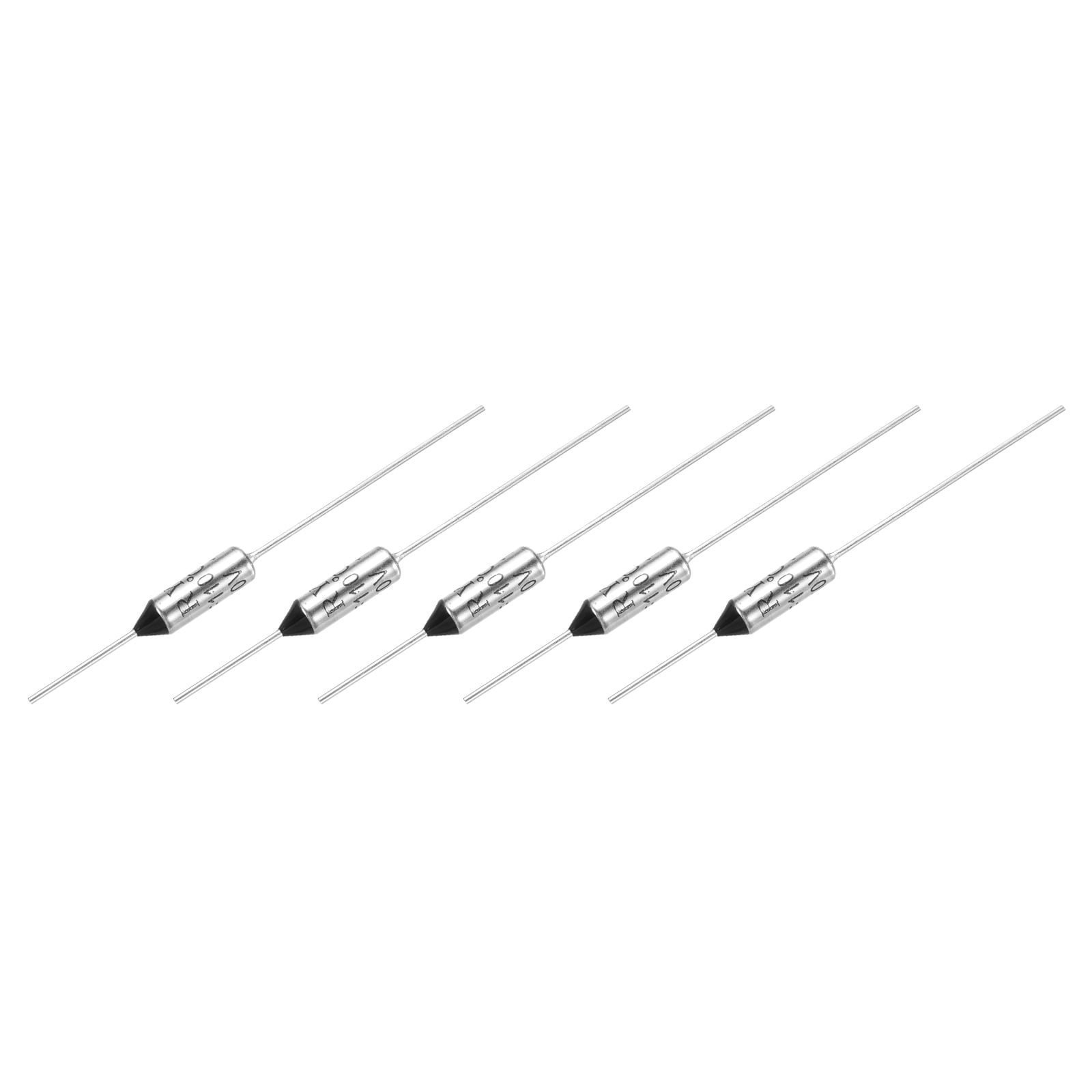 Uxcell 5Pcs Metal Temperature Thermal Fuse RY110 110 °C 230 °F 10A 250V ...