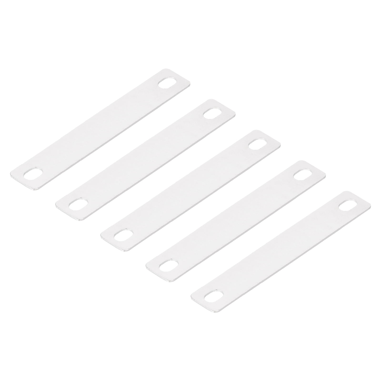 Uxcell 5Pcs Pitch Row 3.4"(85mm) Bus Bar Connector Red Copper Bus Bars ...