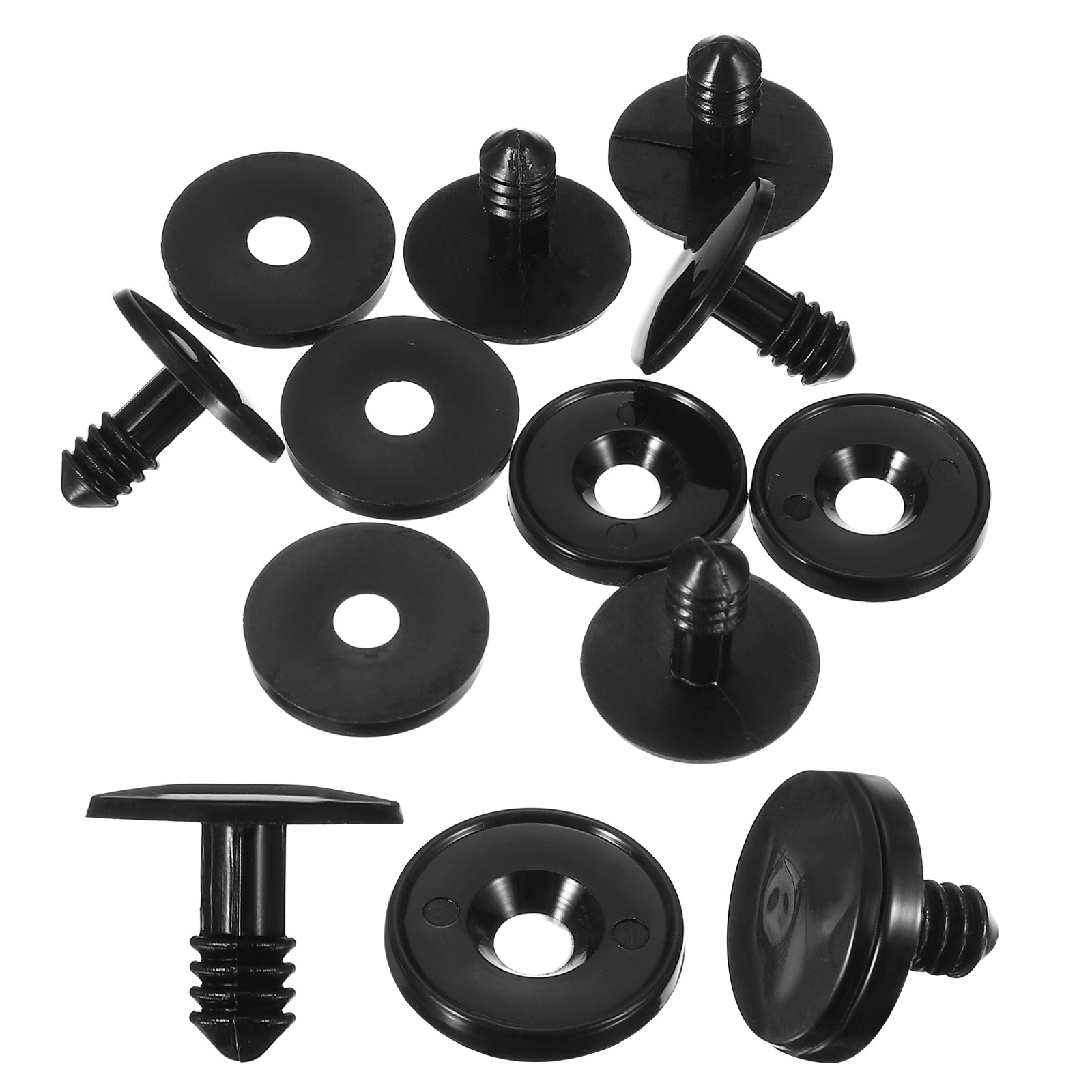 Uxcell 5Set 20mm 13/16" Doll Joints, Plastic Removable Animal Joints ...