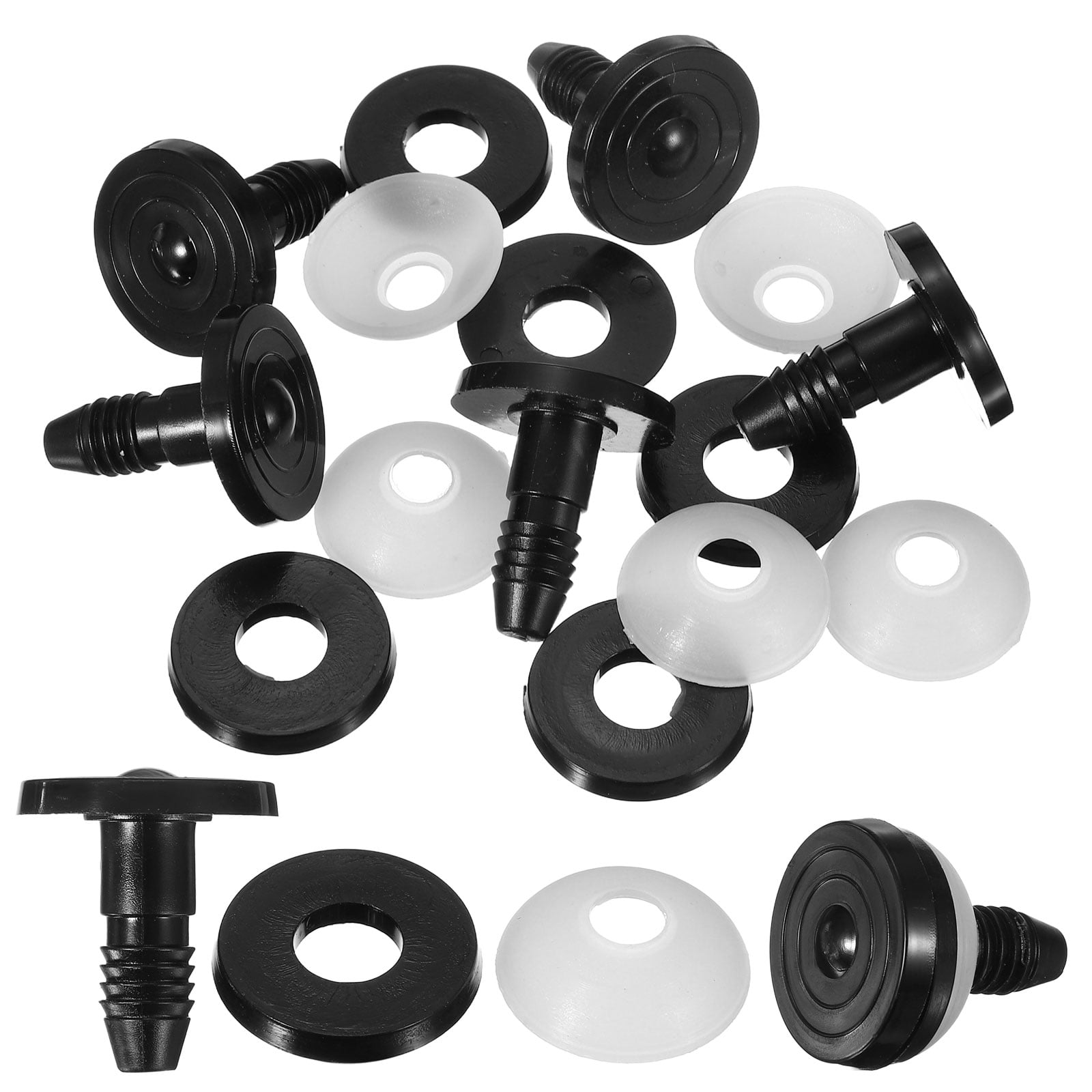 Uxcell 5Set 30mm 1-3/16" Doll Joints, Plastic Removable Animal Joints ...