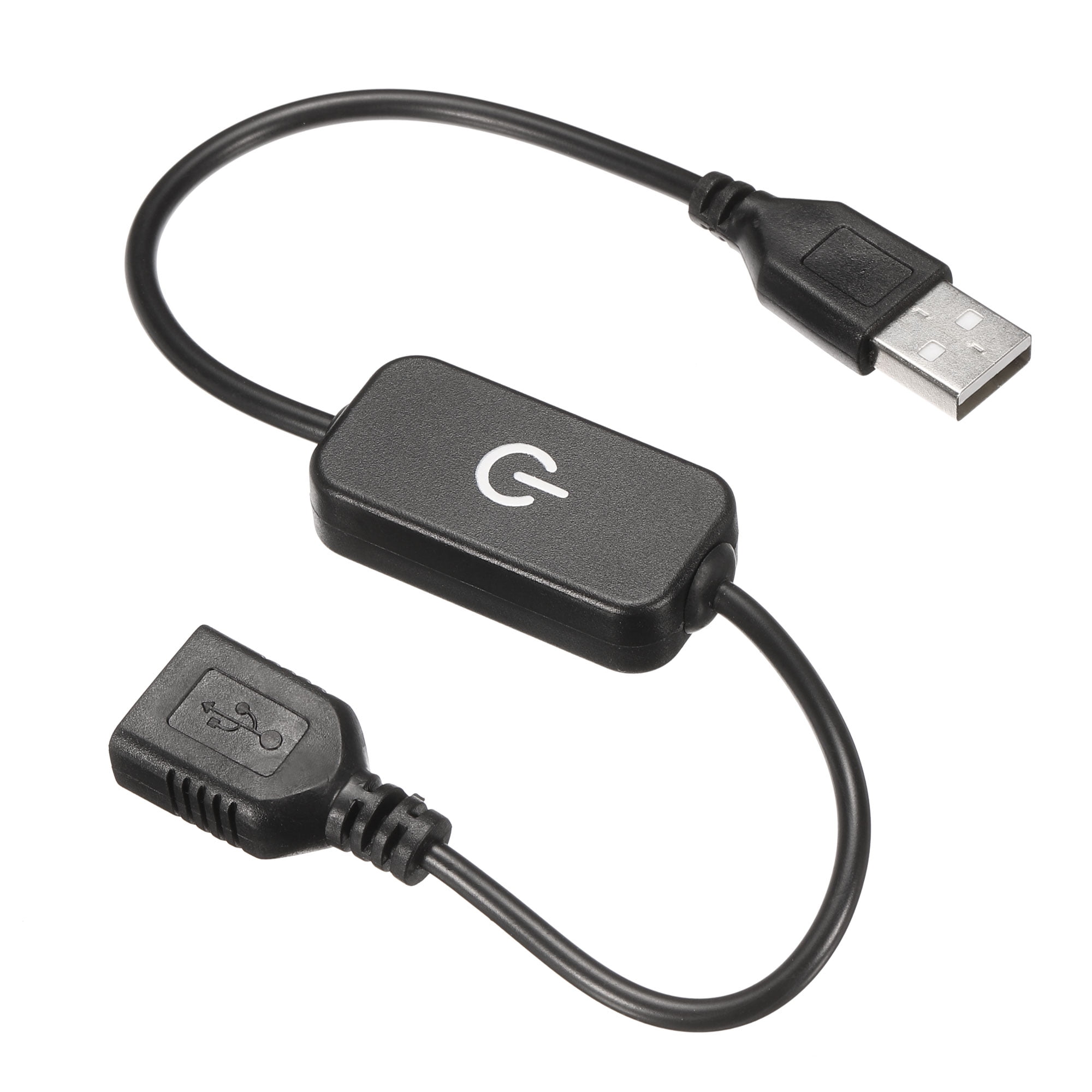 Uxcell 5V 3A USB Inline Tact Dimmer Switch Control Single Color LED ...