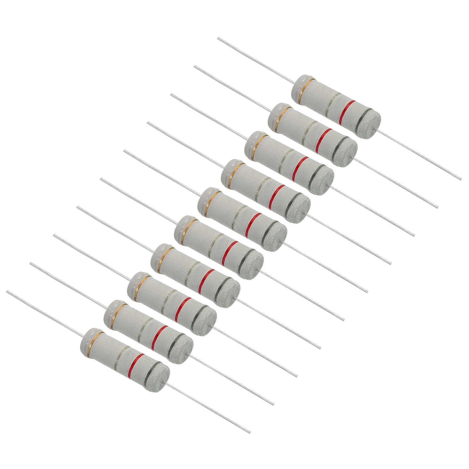 Uxcell 5W 0.82 Ohm 5% Carbon Film Resistor, Axial Lead Electronic ...
