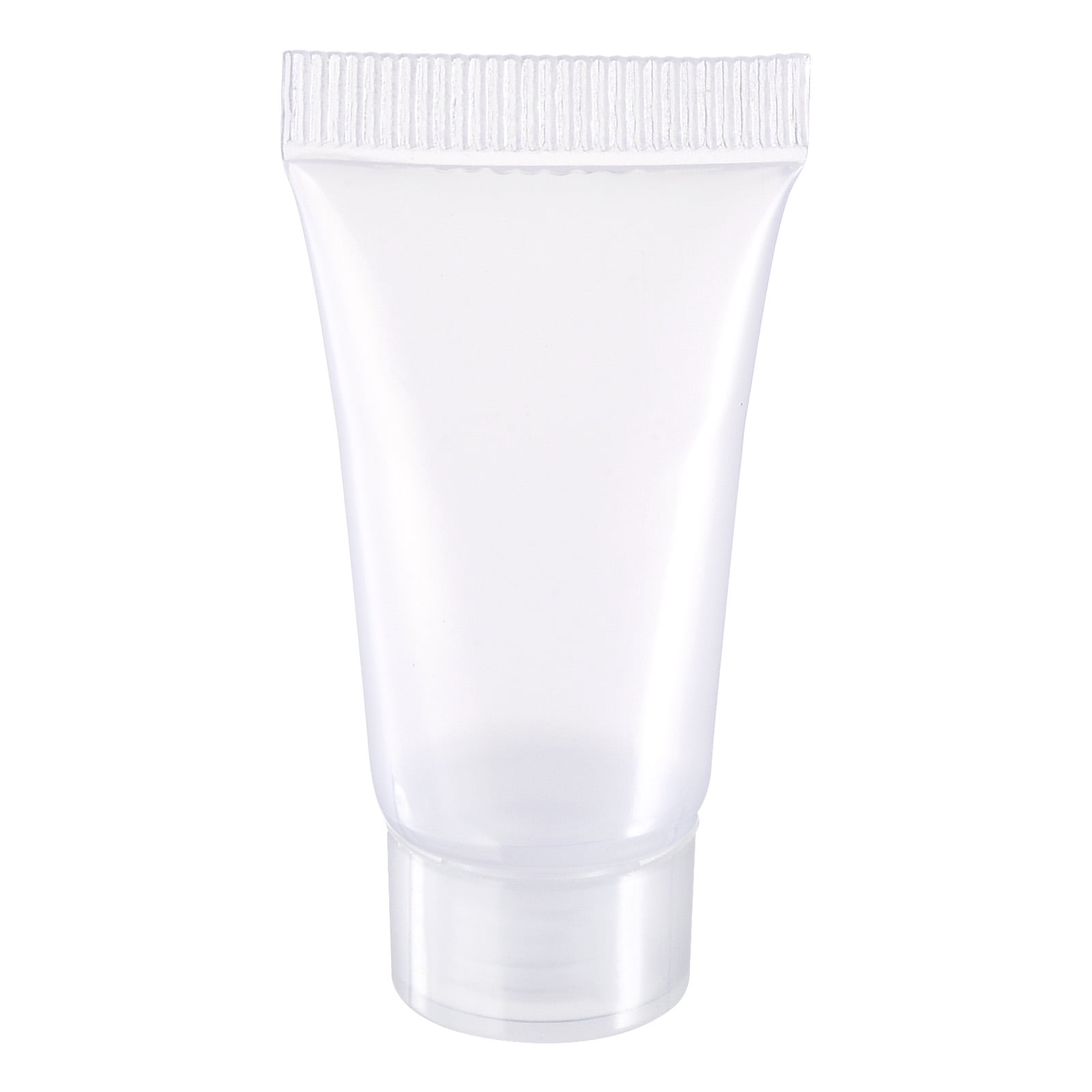 Uxcell 5ml Squeeze Tube Empty Cosmetic Tubes Plastic with Flip Lid ...
