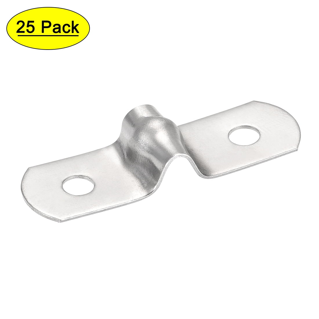 Uxcell 5mm(0.2") 201 Stainless Steel 2 Holes Rigid Pipe Strap Tension ...