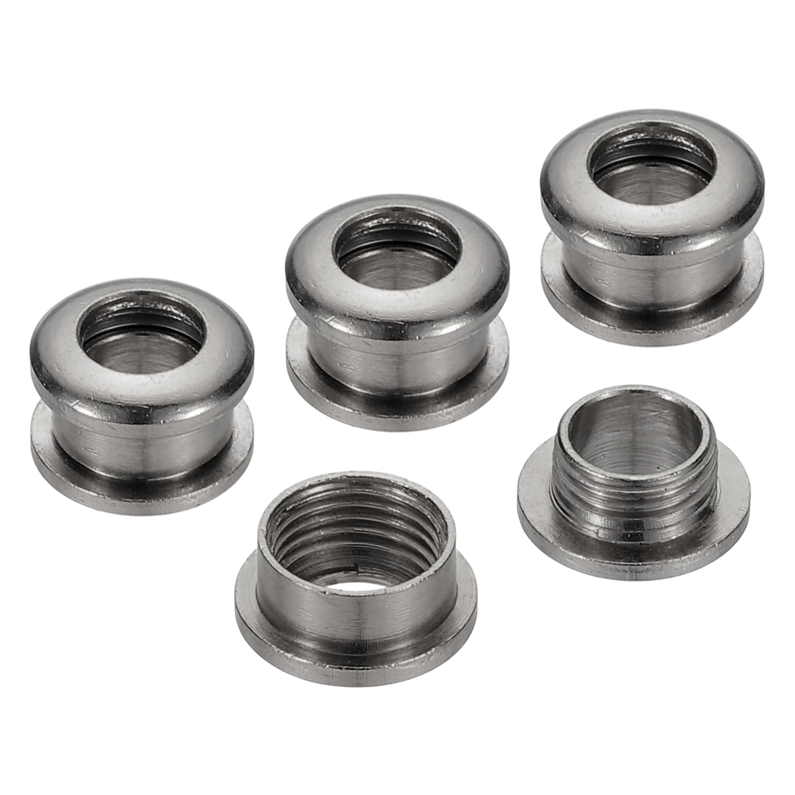 Uxcell 5mm(1/5 inch) Solid Brass Hole Eyelets, 4 Pcs Arc Surface Self ...