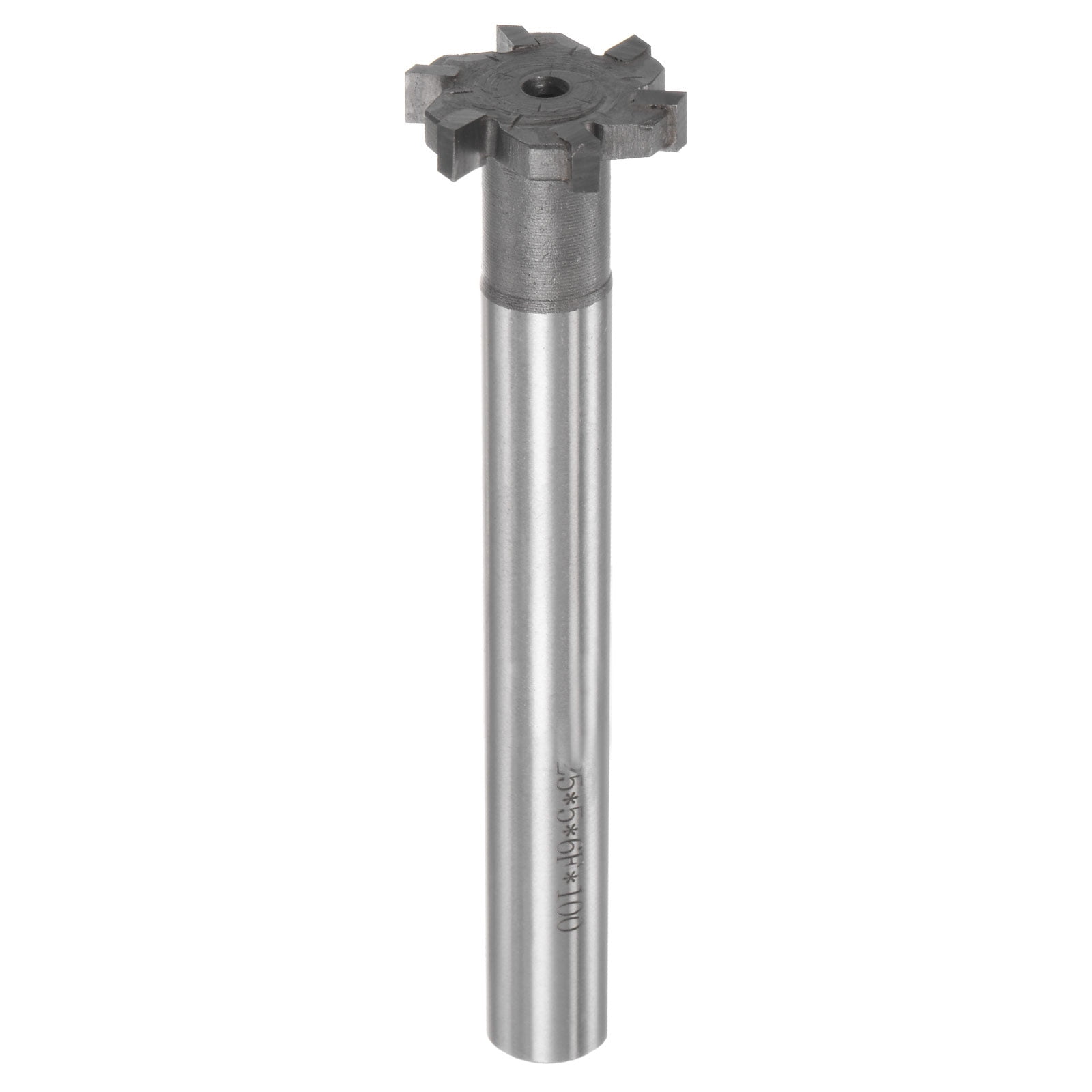 Uxcell 5mm Depth 25mm Cutting Dia 12mm Shank Carbide Tip 6 Flutes T ...