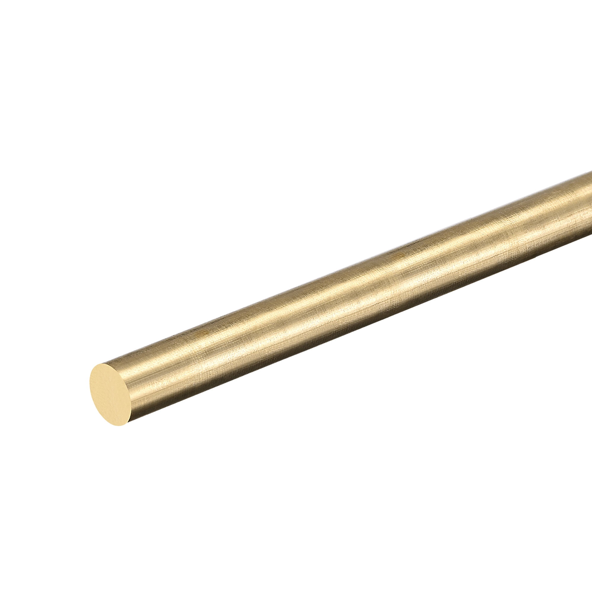 Uxcell 5mm Diameter 400mm Length Brass Solid Round Rod for DIY Craft 1 ...