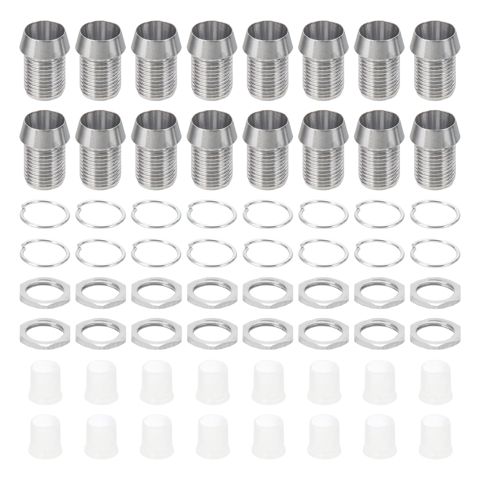 Uxcell 5mm Emitting Diode Holder, 20 Pcs Copper LED Holder Clip ...