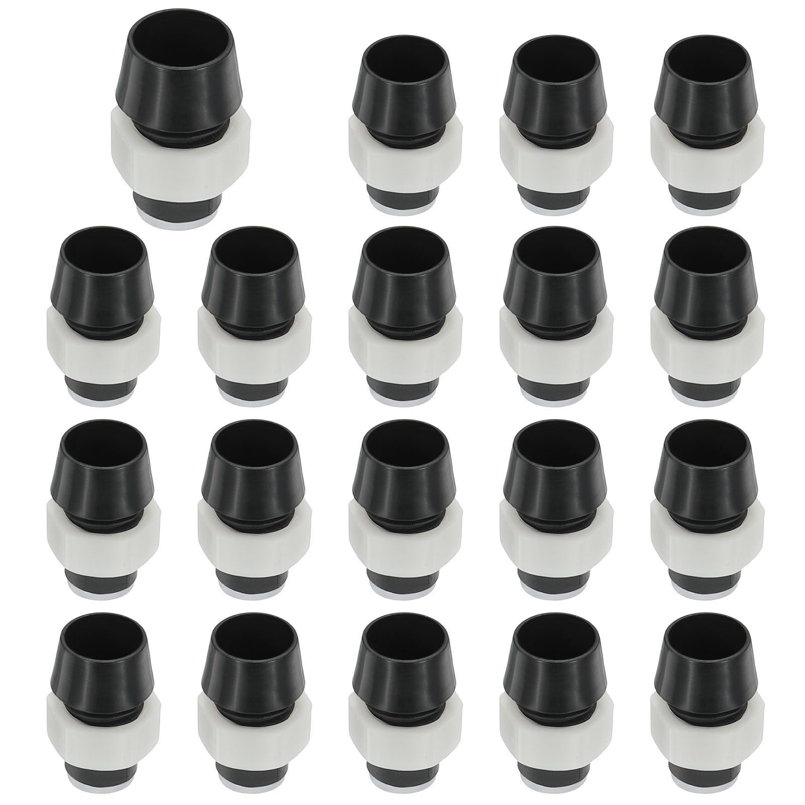 Uxcell 5mm Emitting Diode Holder, 20 Pcs Plastic Flat LED Holder Clip ...