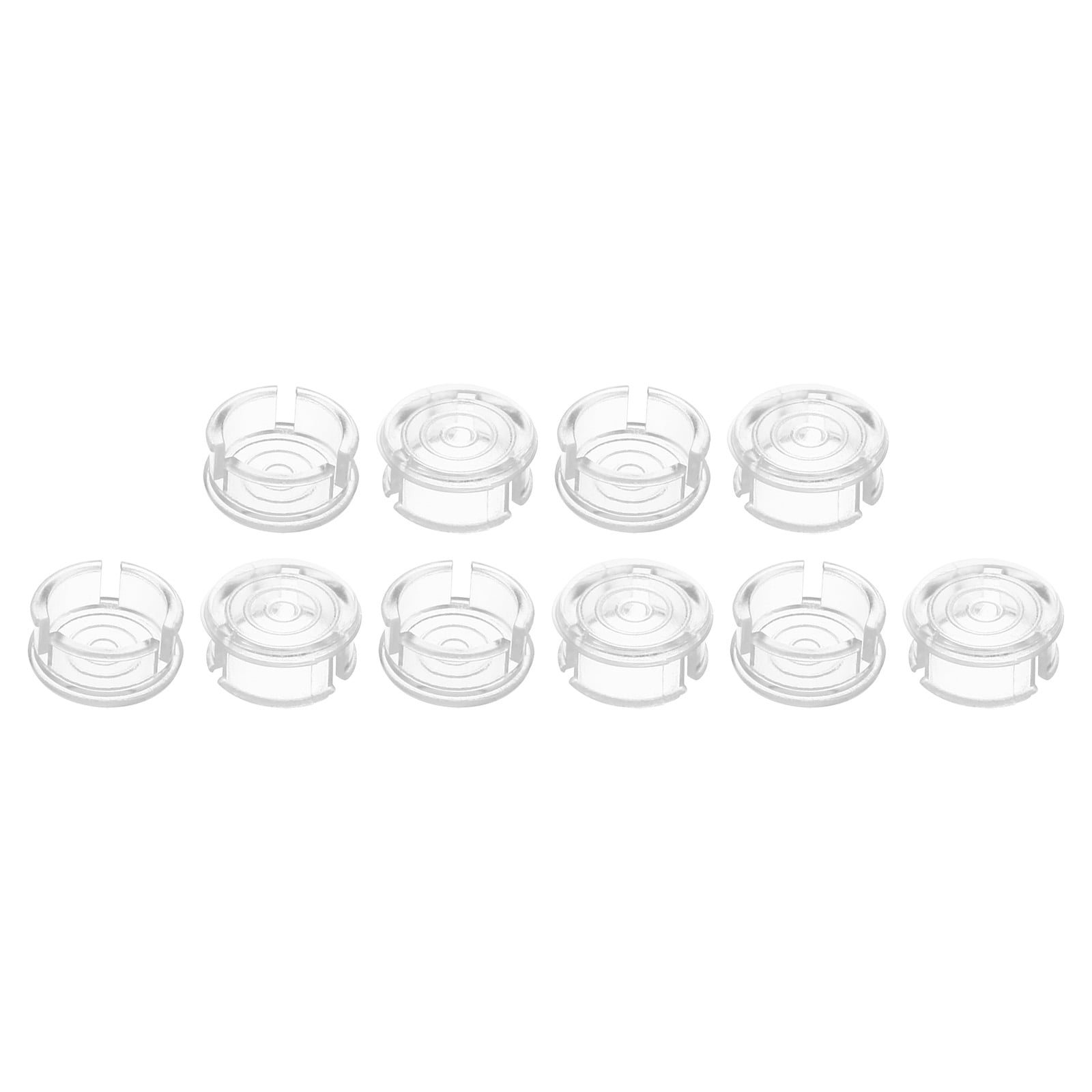 Uxcell 5mm LED Lamp Holder Light Emitting Diode Caps Cover, 10 Pack ...