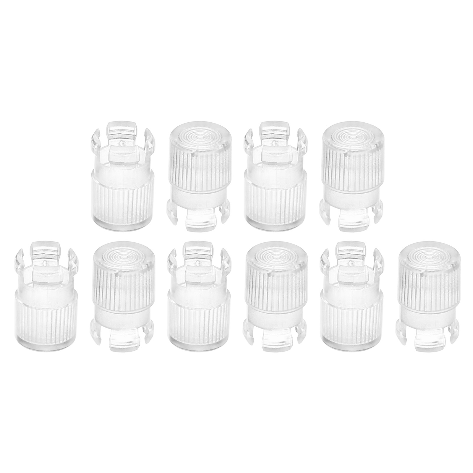 Uxcell 5mm LED Lamp Socket, Light Emitting Diode Holder Cap, 10 Pack ...