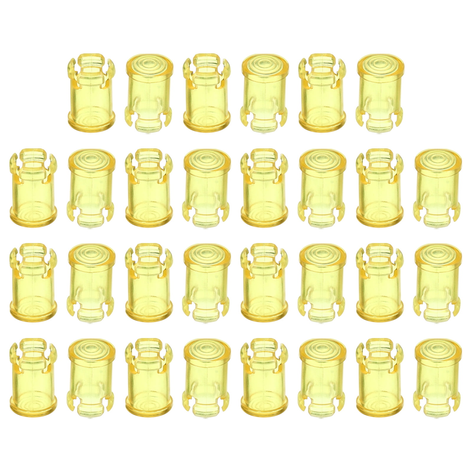Uxcell 5mm LED Lamp Socket Light Emitting Diode Holder Cap, 30 Pack ...