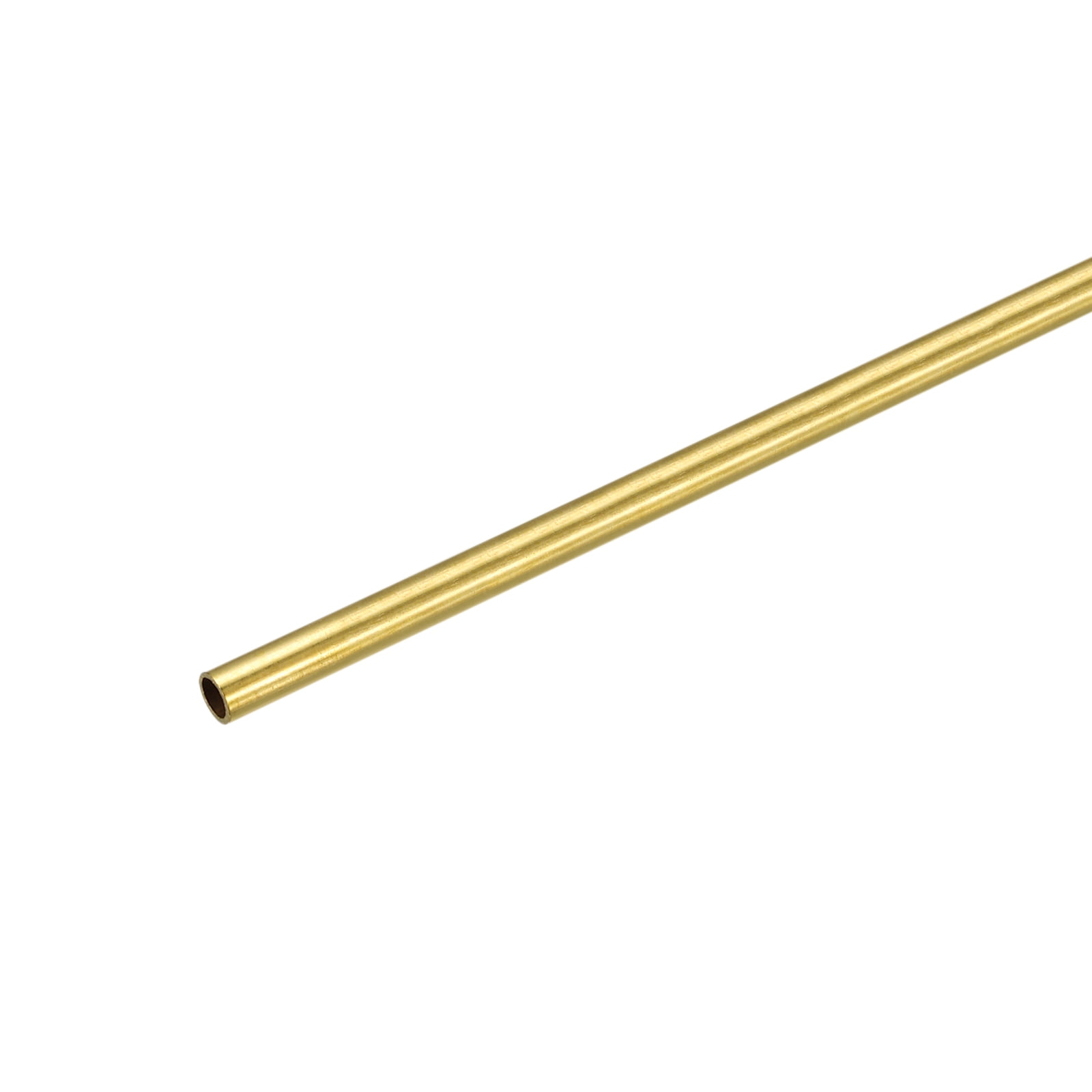 Uxcell 5mm OD 0.5mm Wall Thickness 250mm Length Brass Round Tube ...
