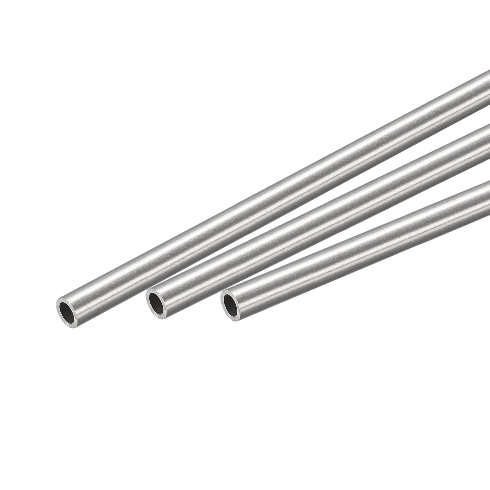 Uxcell 3pcs 304 Stainless Steel Seamless Straight Tubing Tubes 5mm x 0 ...