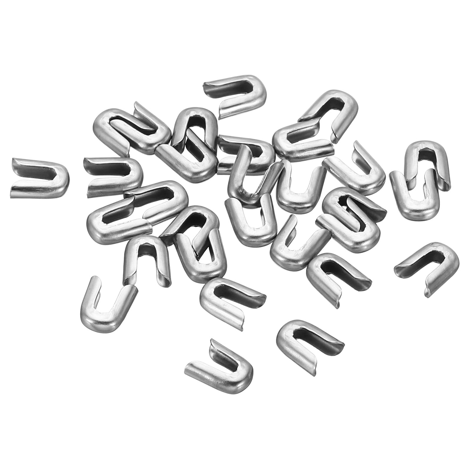 Uxcell 5mm Spiral Boning Tips for Sewing, 30Pcs Stainless Steel Spiral ...