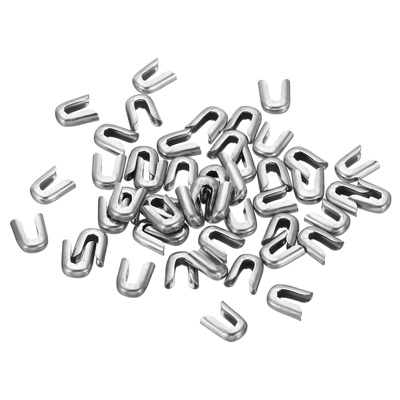 Uxcell 5mm Spiral Boning Tips for Sewing, 50Pcs Stainless Steel Spiral ...