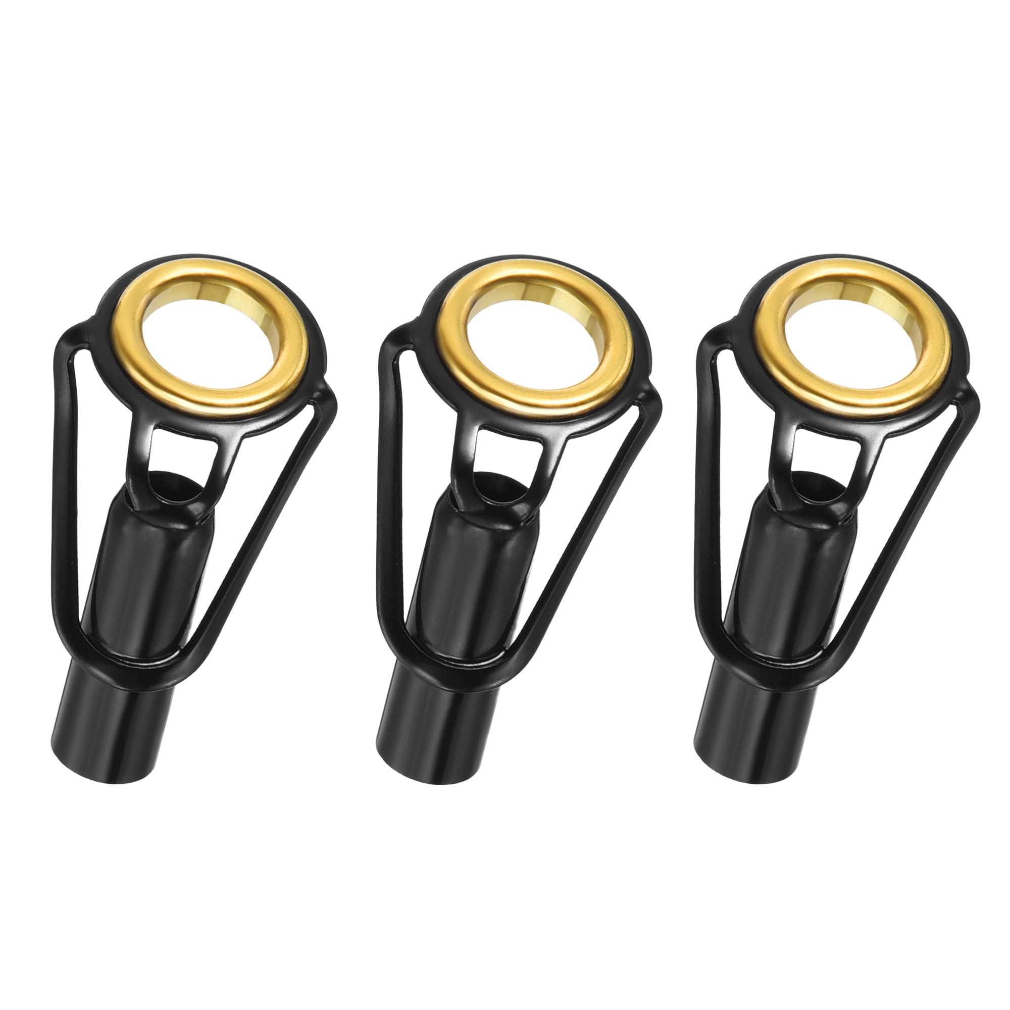 Uxcell 5mm Tube Dia Fishing Rod Tips Repair Kit Stainless Steel Ring ...