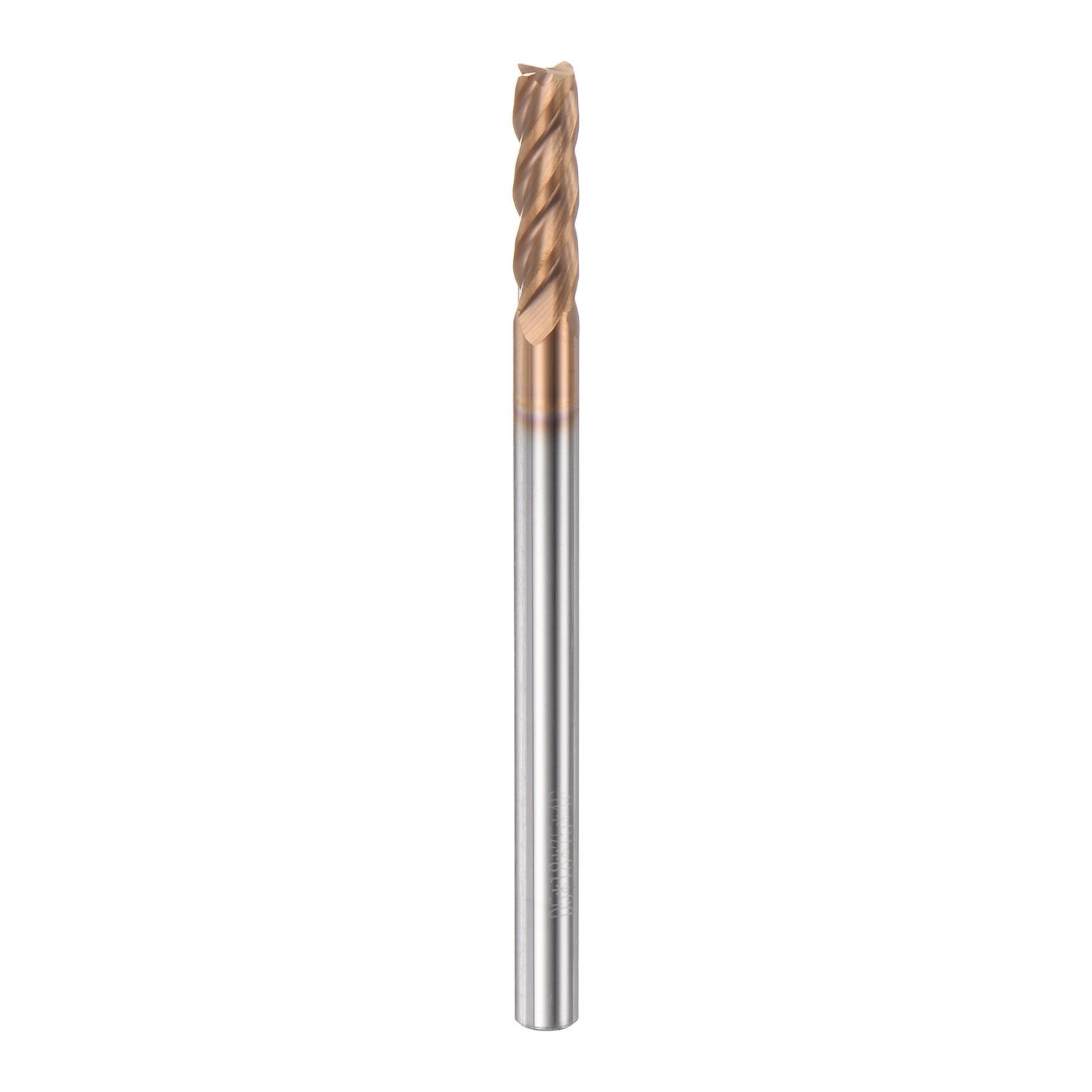 Uxcell 5mm x 20mm x 5mm x 75mm AlTiN Coated Carbide 4 Flutes Square End ...