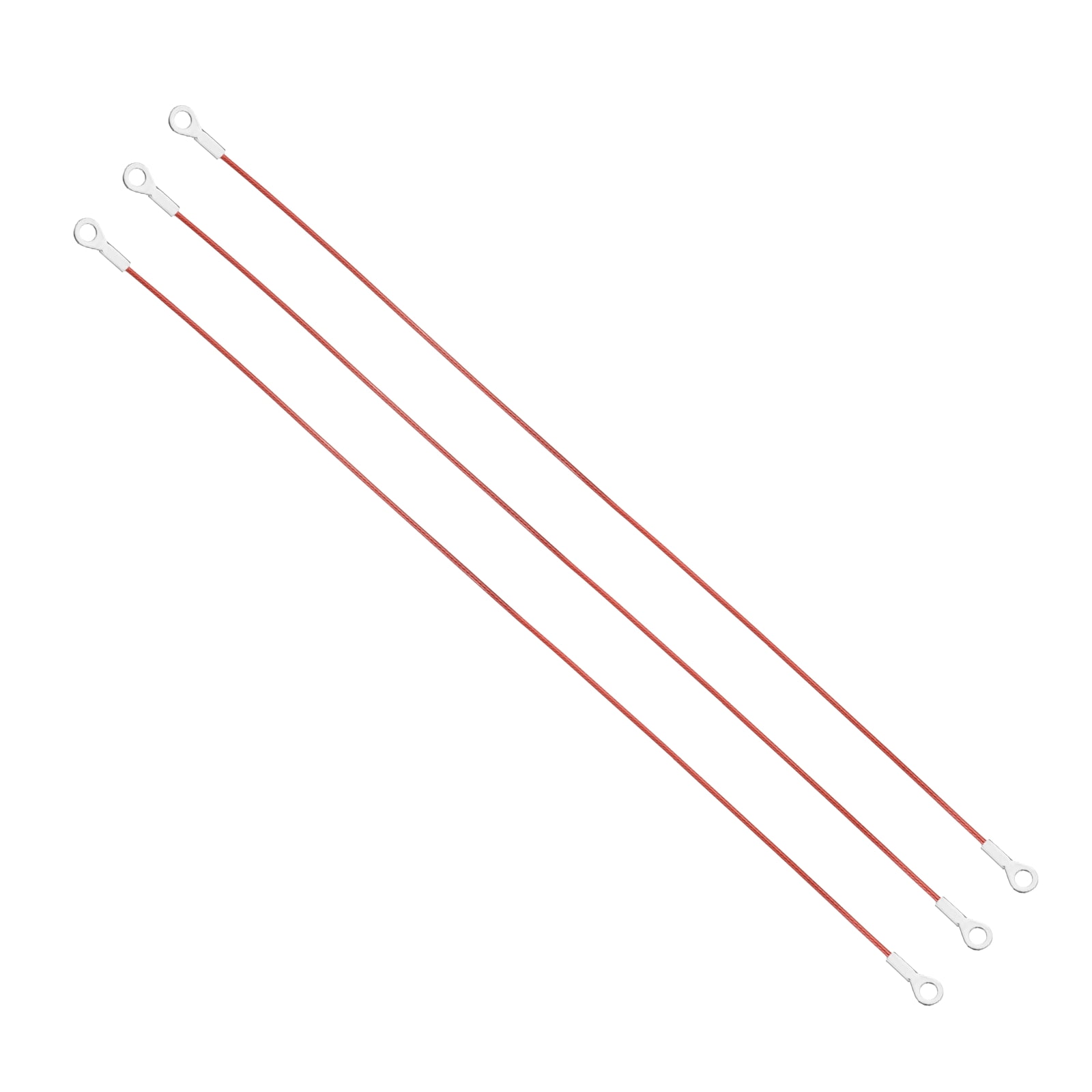 Uxcell 5mm x 80cm Lanyard Cable, 3 PCS 304 Stainless Steel Cable ...