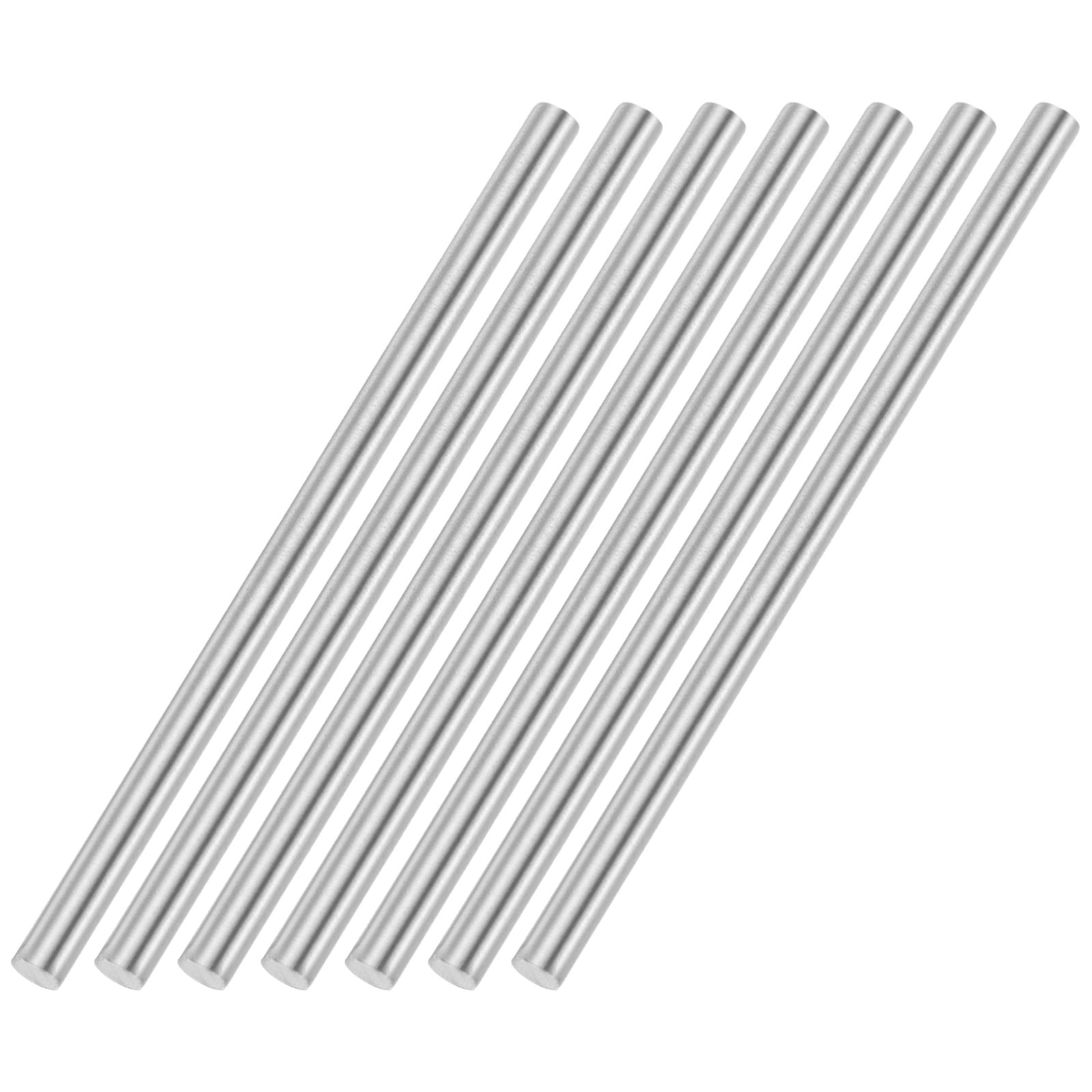 Uxcell 5mmx100mm 304 Stainless Steel Solid Round Rod for DIY Craft ...