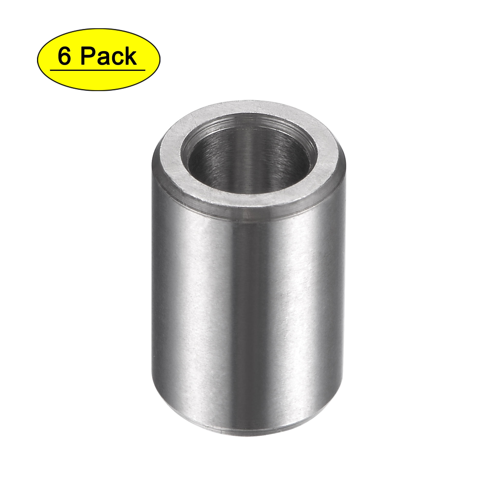 Uxcell 5mmx8mmx12mm Sleeve Bearings Chrome Steel Oilless Bushing 6 Pack ...
