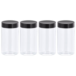 Plastic Screw Top Containers for Home Storage and Organization