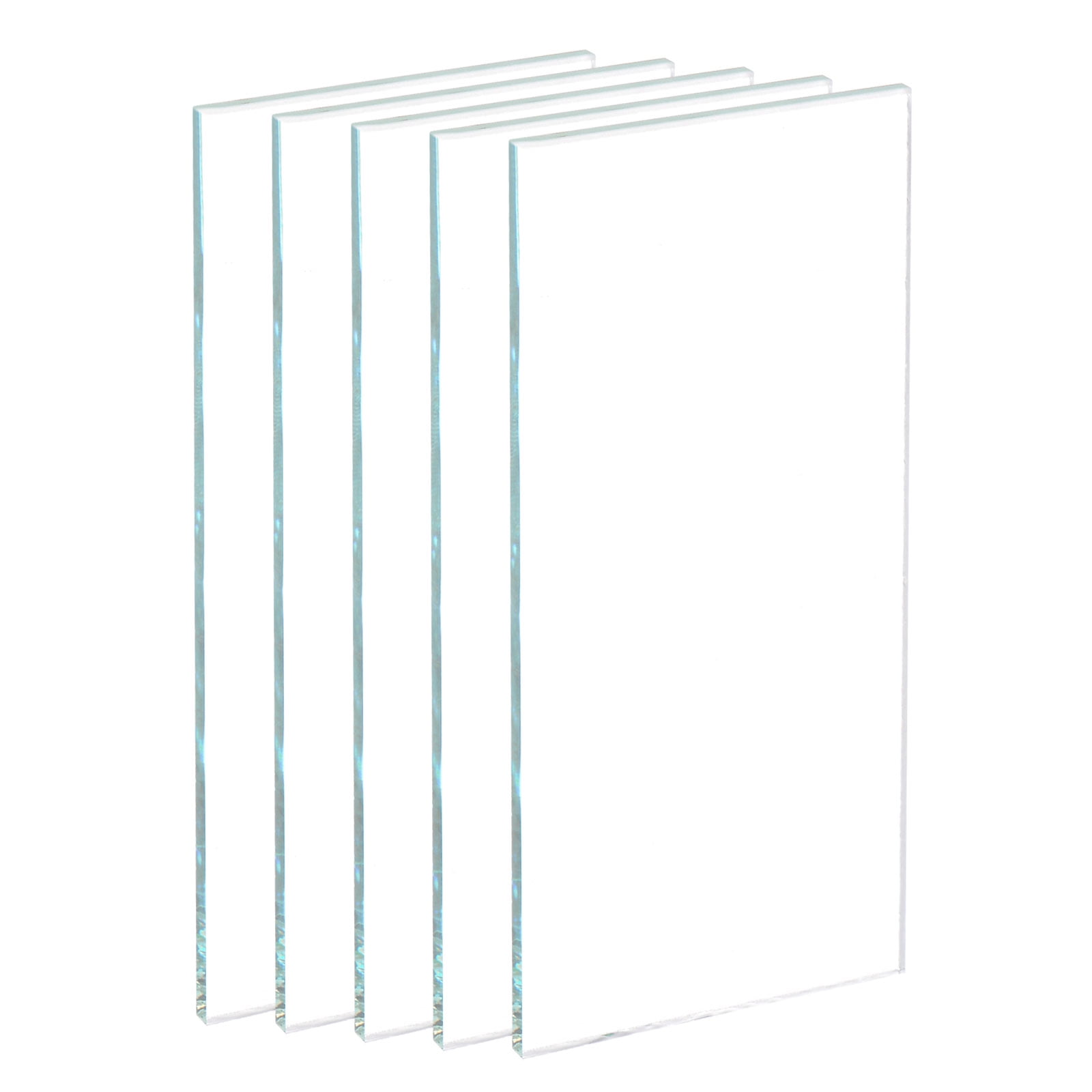 Uxcell 5pack Welding Lens Clear Glass 2" x 4.25" Outer Cover Helmet ...