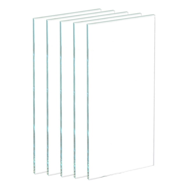 Uxcell 5pack Welding Lens Clear Glass 2" x 4.25" Outer Cover Helmet ...