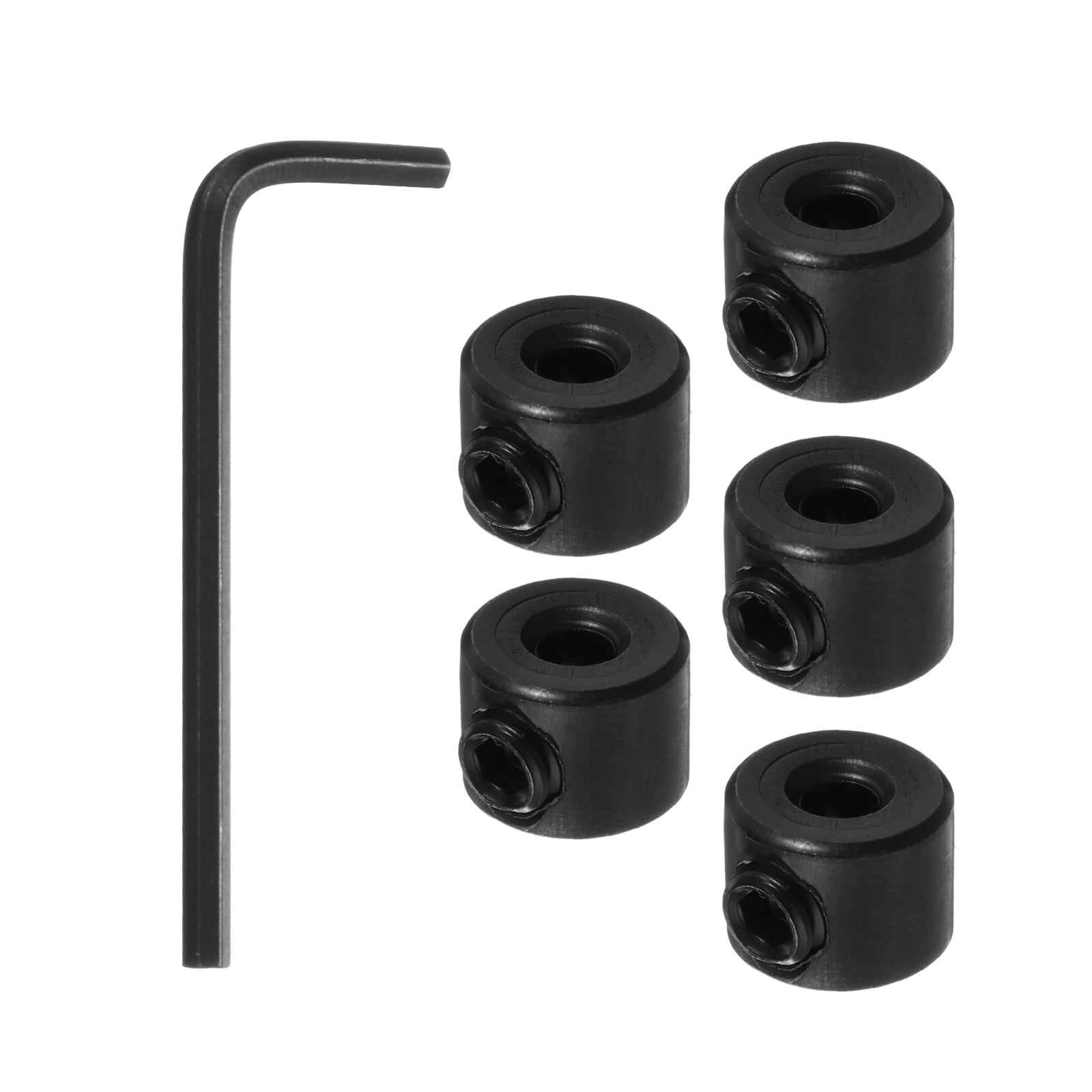 Uxcell 5packs 3mm Drill Stop Collar Depth Stop with Hex Wrench ...