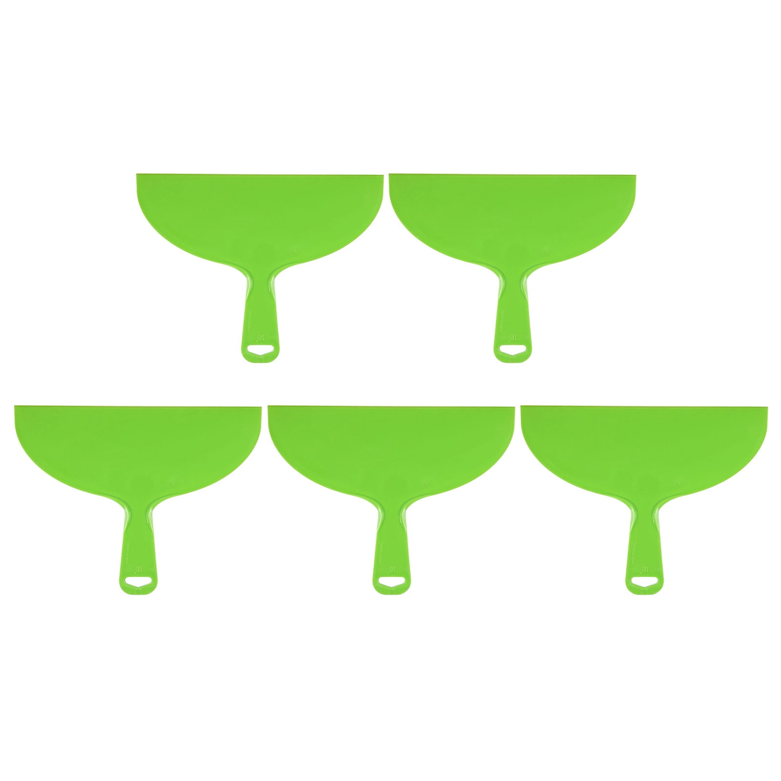 Uxcell 5packs Putty Scraper 10" Flexible Plastic Putty Knife for Taping ...