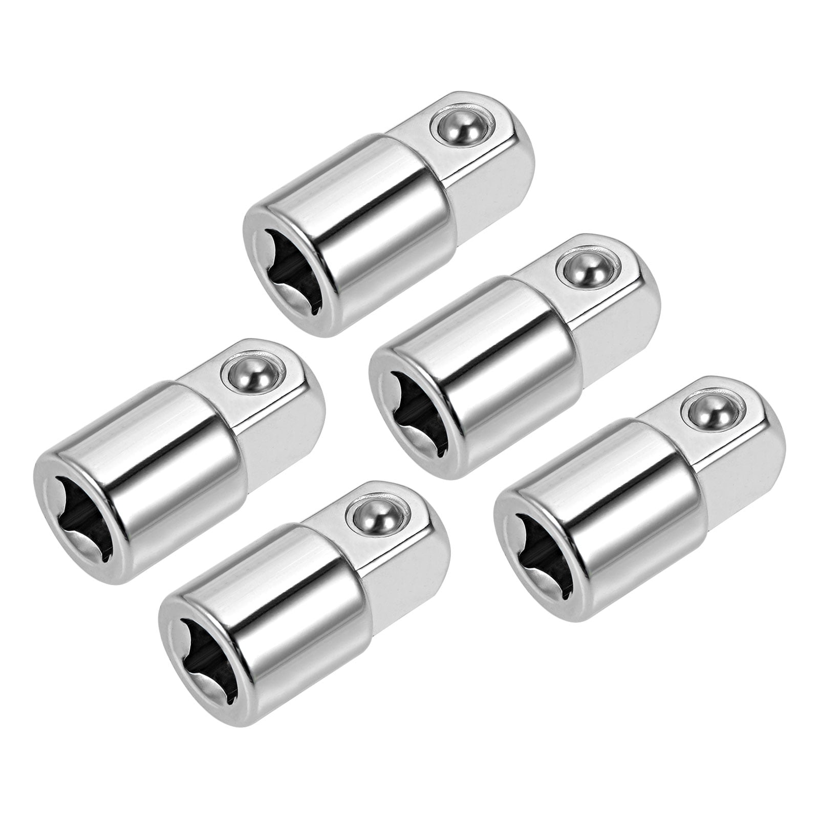 Uxcell 5pcs 1/4" Drive (F) x 3/8" (M) Socket Reducer Adapters, Female ...