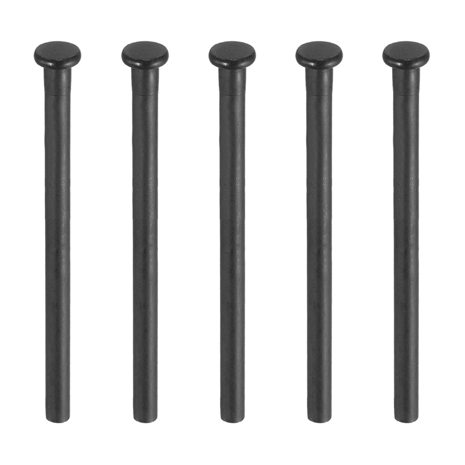 Uxcell 5pcs 3 Inch Door Hinge Pins, Removable Brushed Door Hinge ...