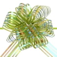 Uxcell 5Pcs 6" Large Organza Pull Bow Metallic Chiffon Gift Wrapping ...