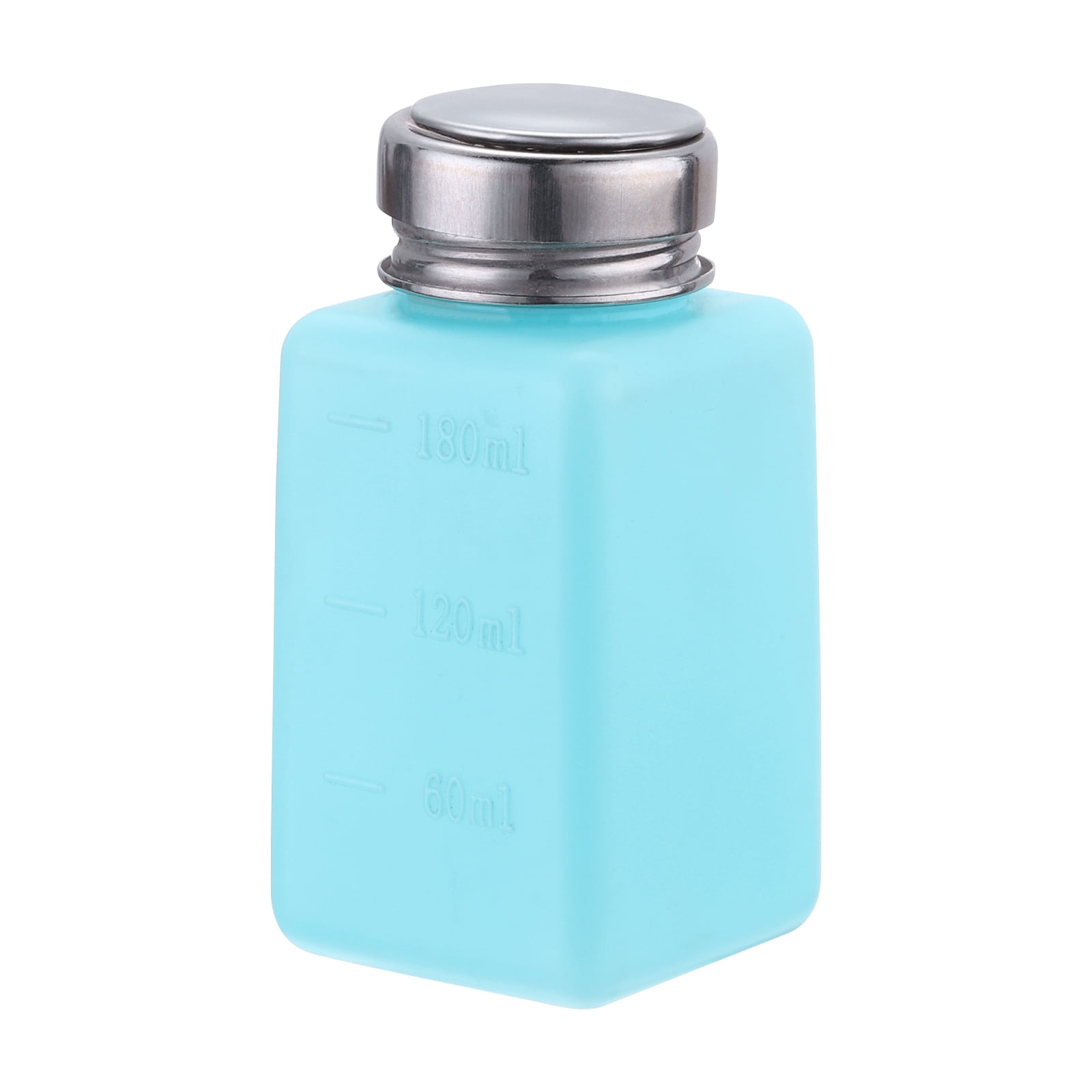 Uxcell 5pcs 6 Oz/180ml Alcohol Push Down Pump Dispenser Bottle Press ...