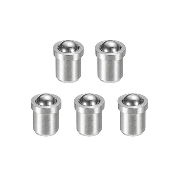 Uxcell 5pcs Ball Point Spring Plunger 3x4mm 8N Stainless Steel Small ...