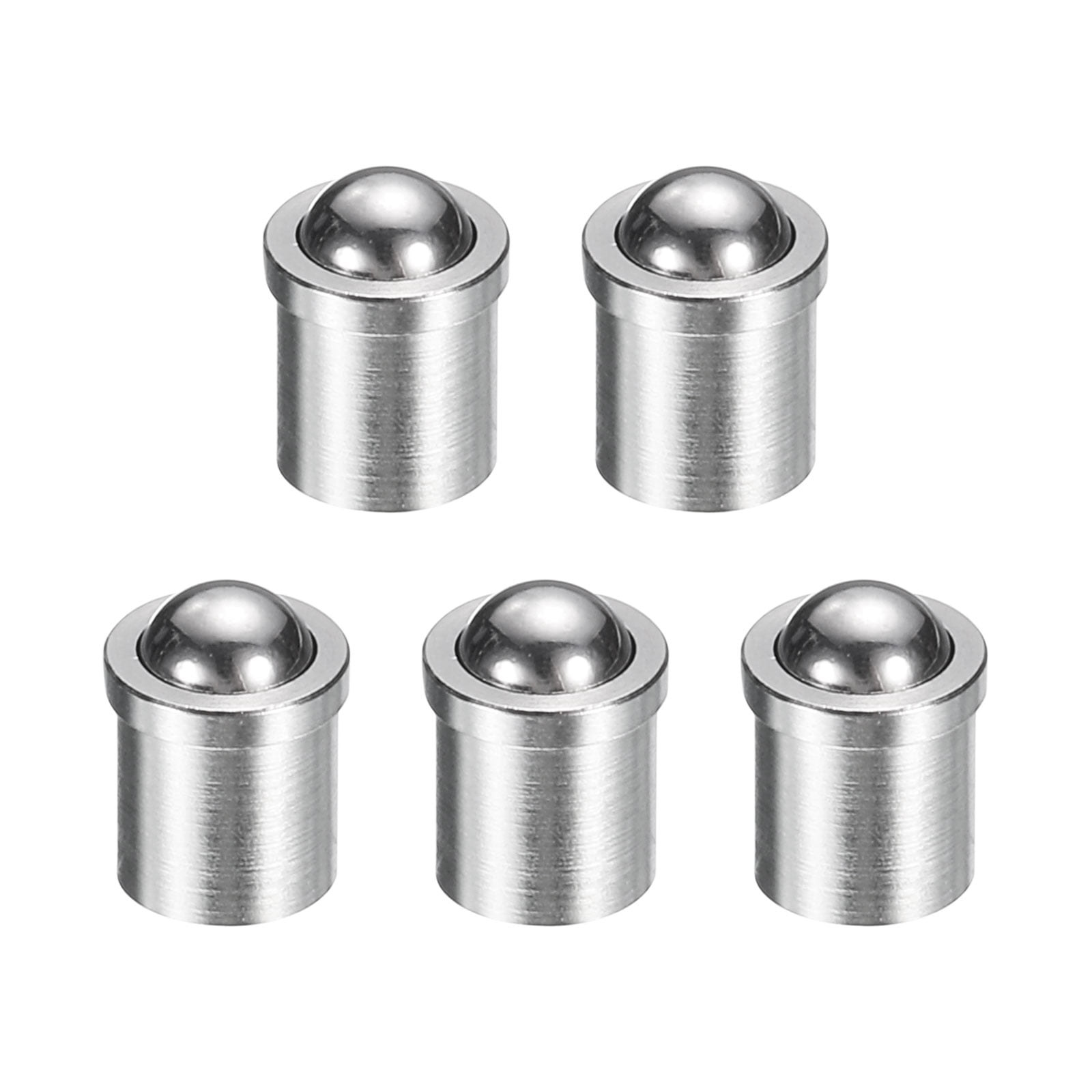 Uxcell 5pcs Ball Point Spring Plunger 5x6mm 15N Stainless Steel Small ...