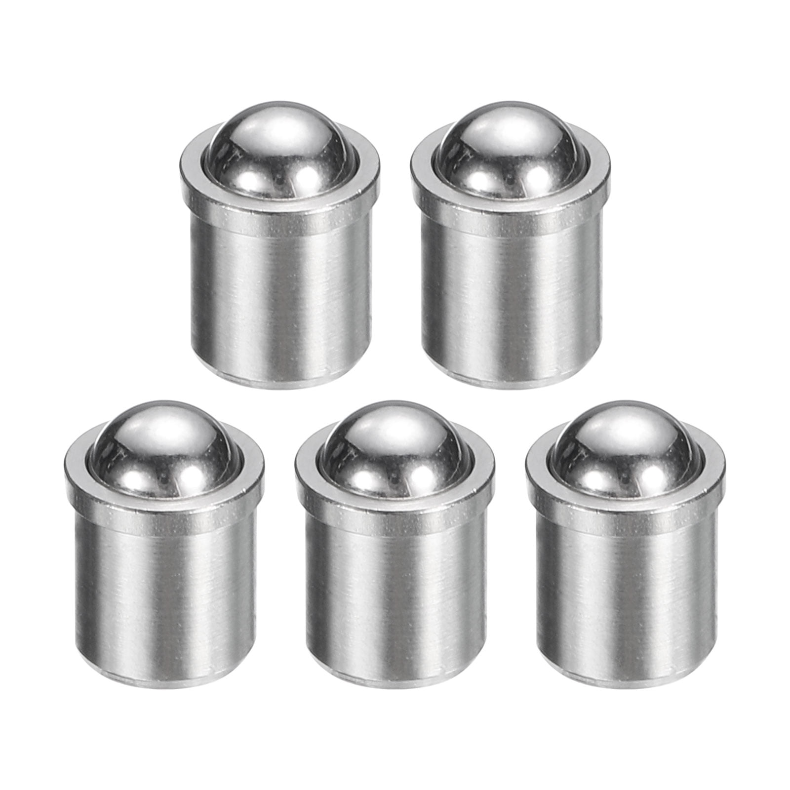 Uxcell 5pcs Ball Point Spring Plunger 6x7mm 25N Stainless Steel Small ...